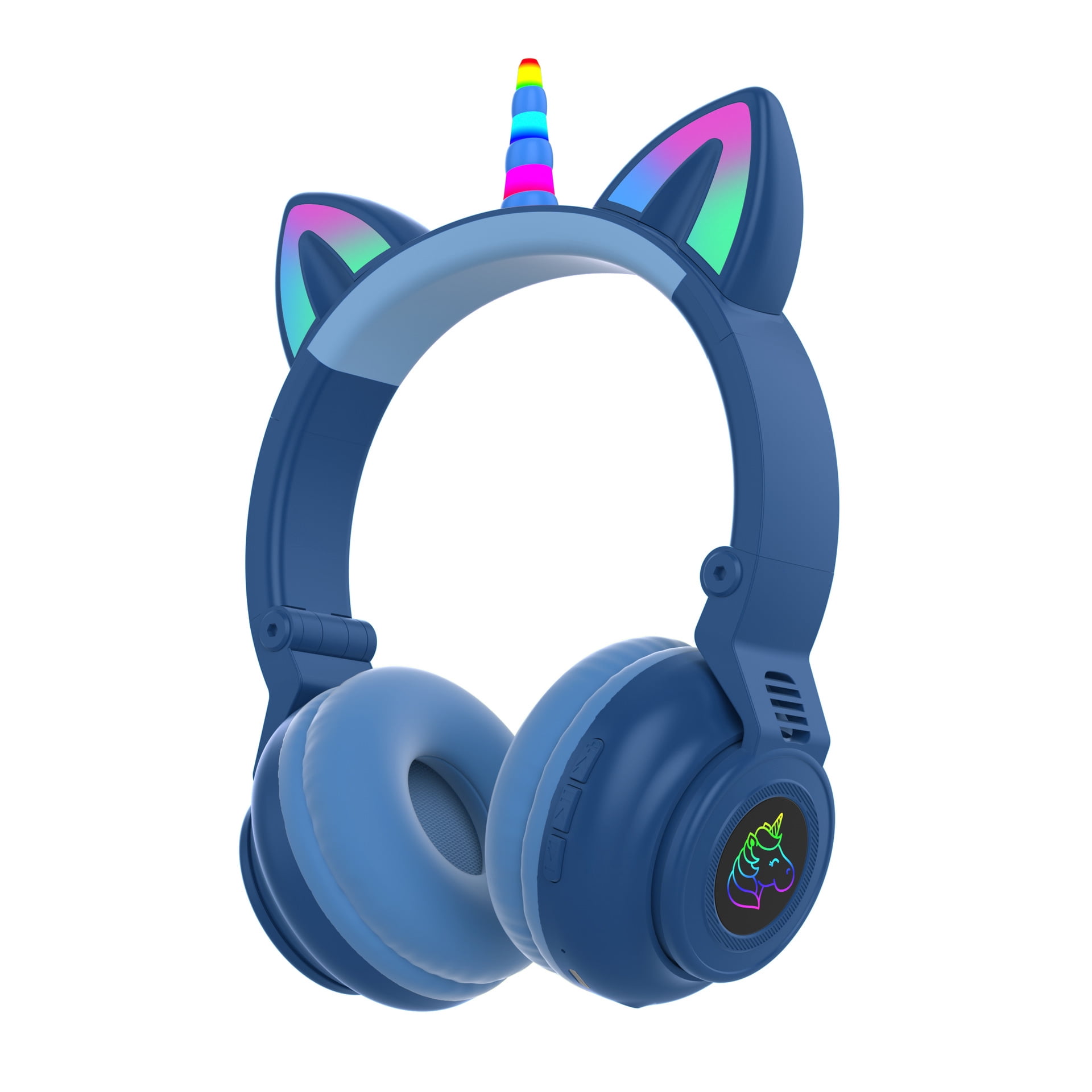 Unicorn Bluetooth headset headset music game Korean trend cute cat ears ...