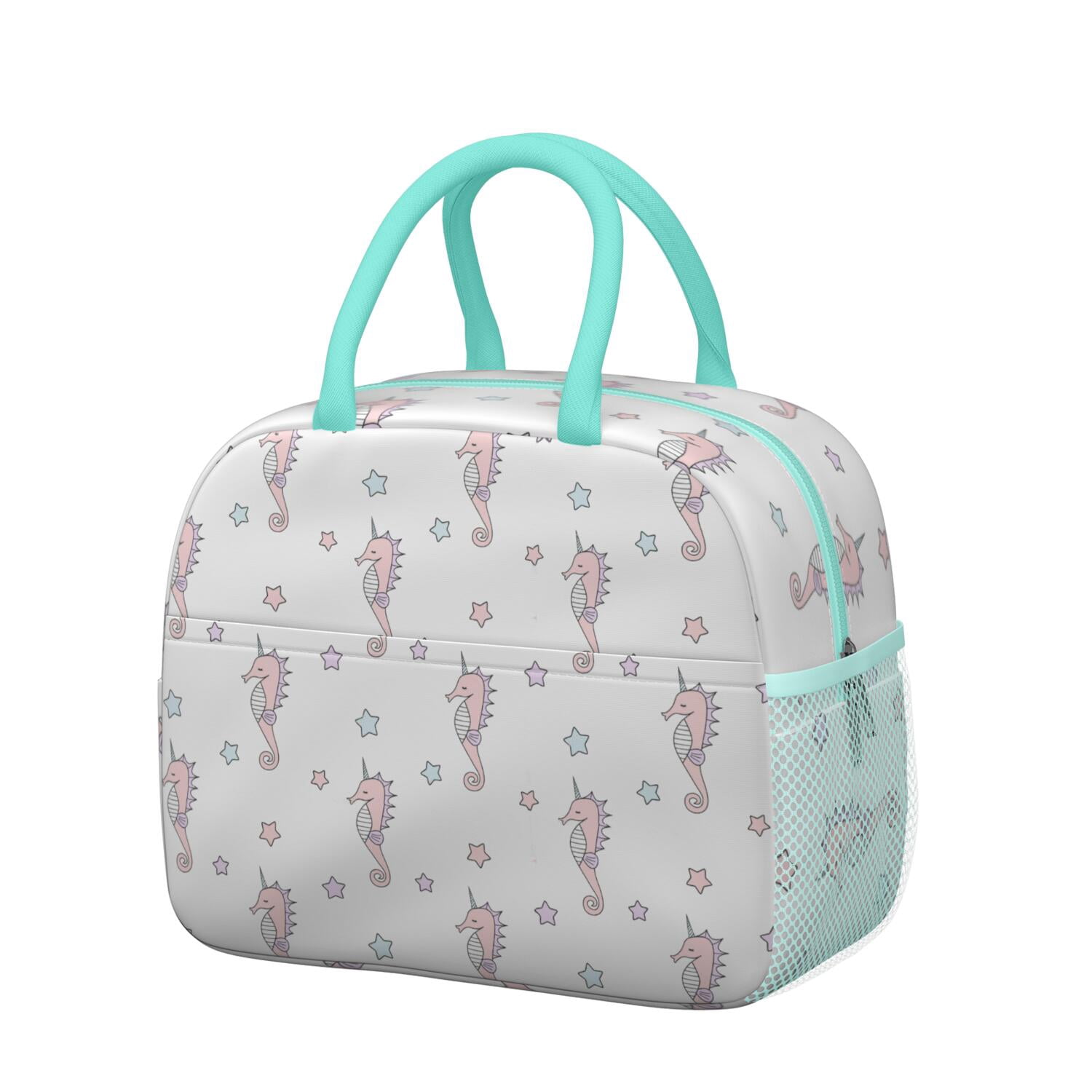 Unicorn & Butterfly Fantasy Lunch Bag - Mythical Forest Theme Thermal ...