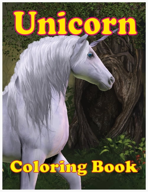 Unicorn Coloring Book: An adults unicorn coloring book ( unicorn ...