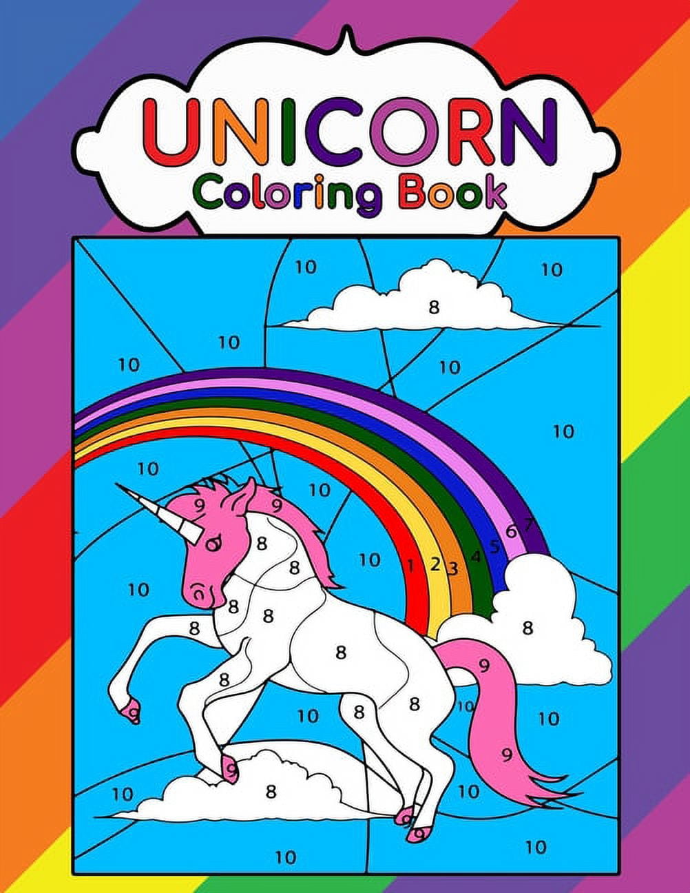 Unicorn Coloring Book : Fantastic Farm Unicorn Activity Coloring Book ...
