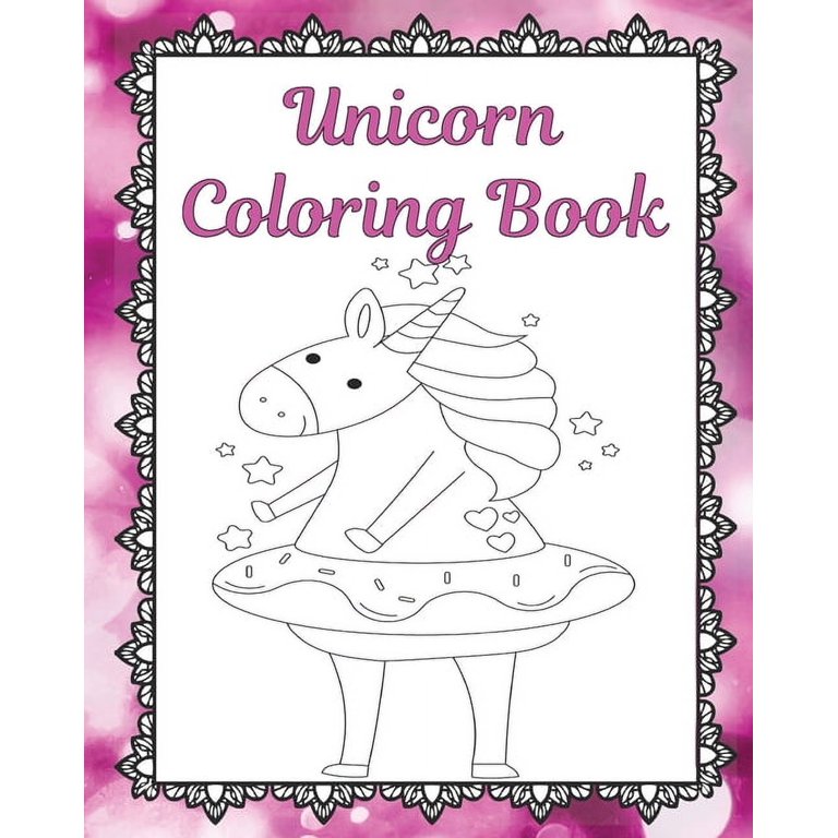 unicorns and rainbows coloring pages