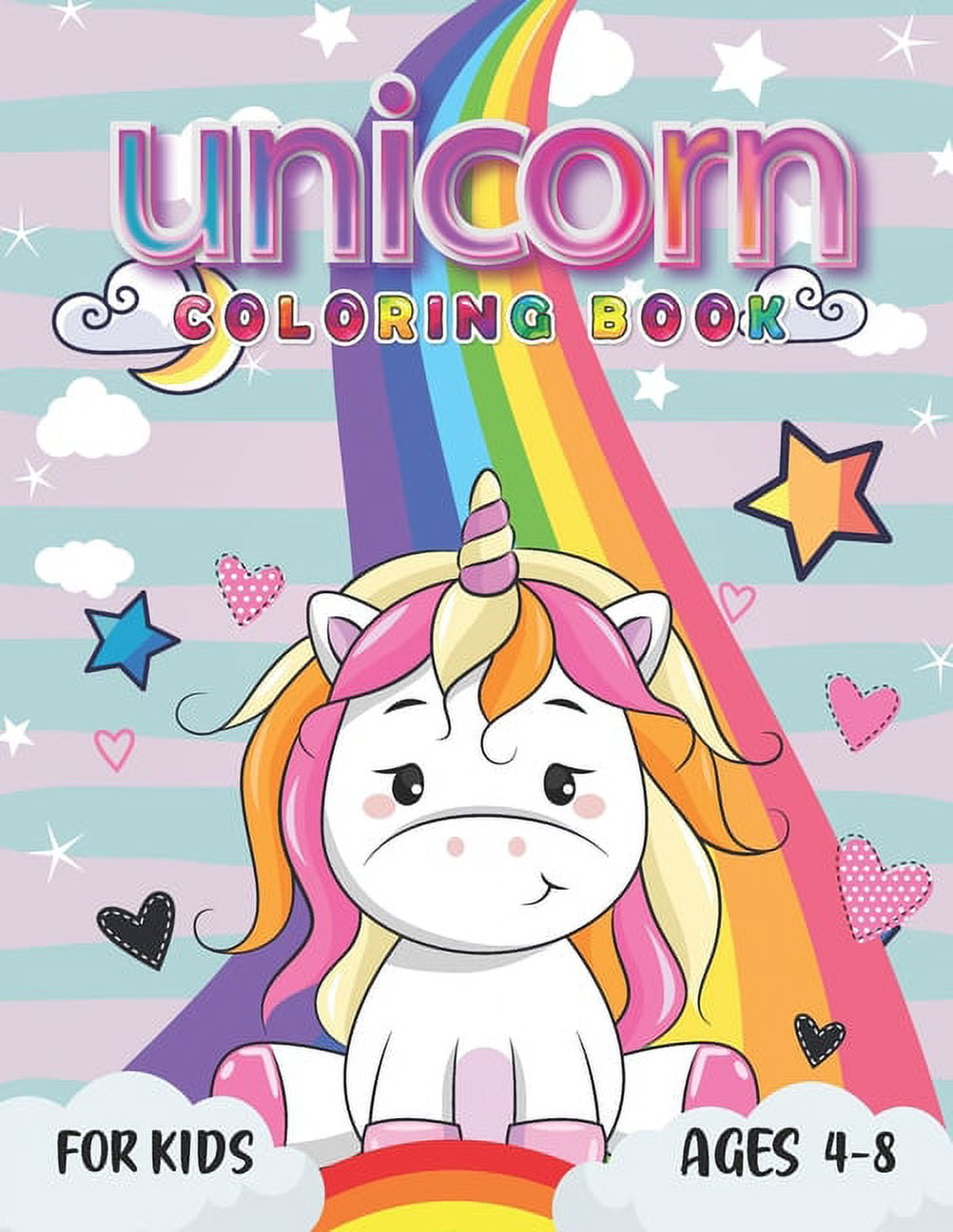 Unicorn Coloring Book : Positive affirmations coloring book with Lots ...