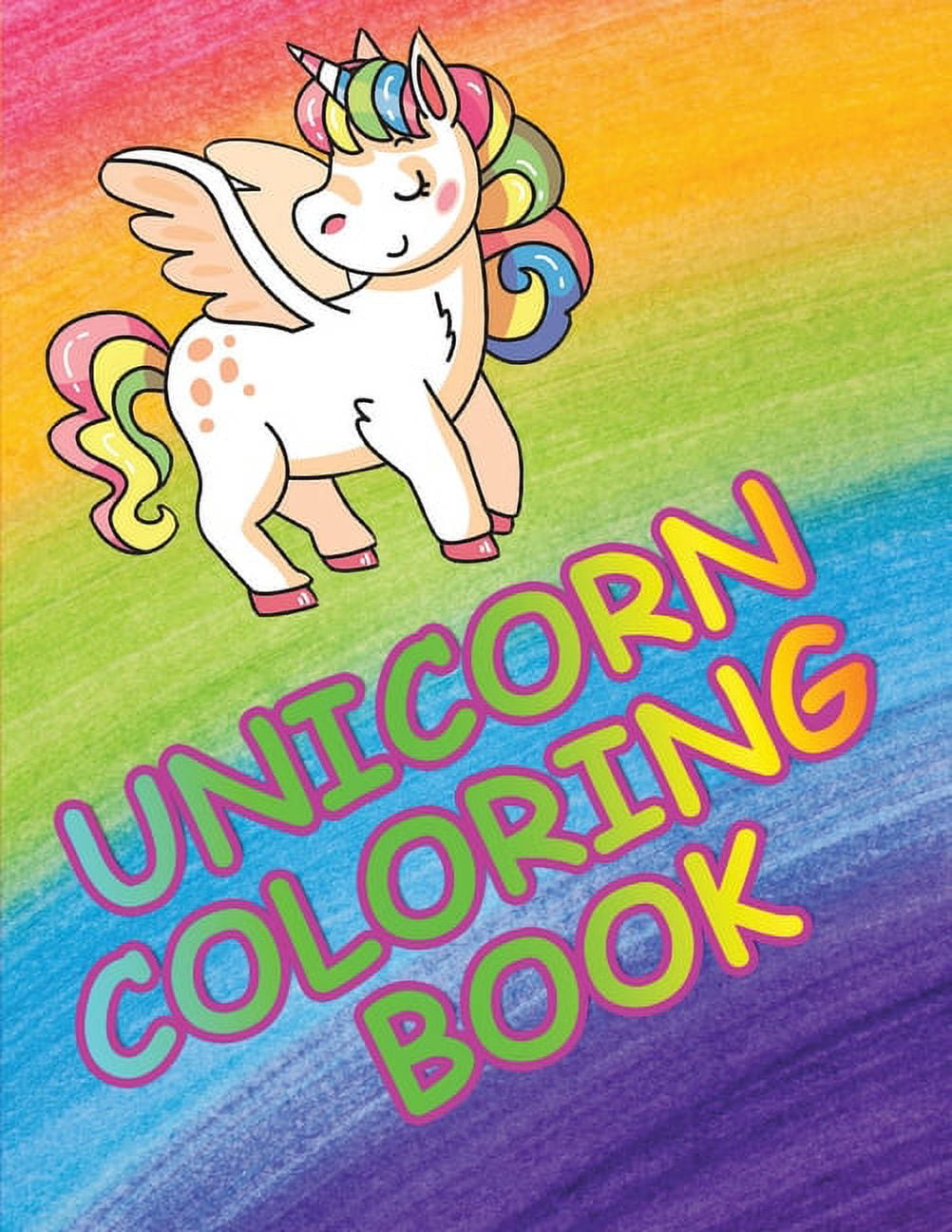 Unicorn Coloring Book : Simple Unicorn Coloring Patterns For Young ...