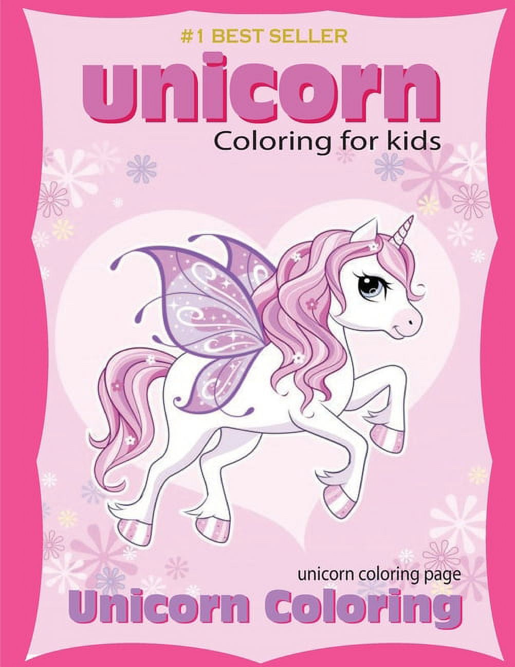 Unicorn Coloring Book: Unicorn Coloring Book: coloring book for kids ...