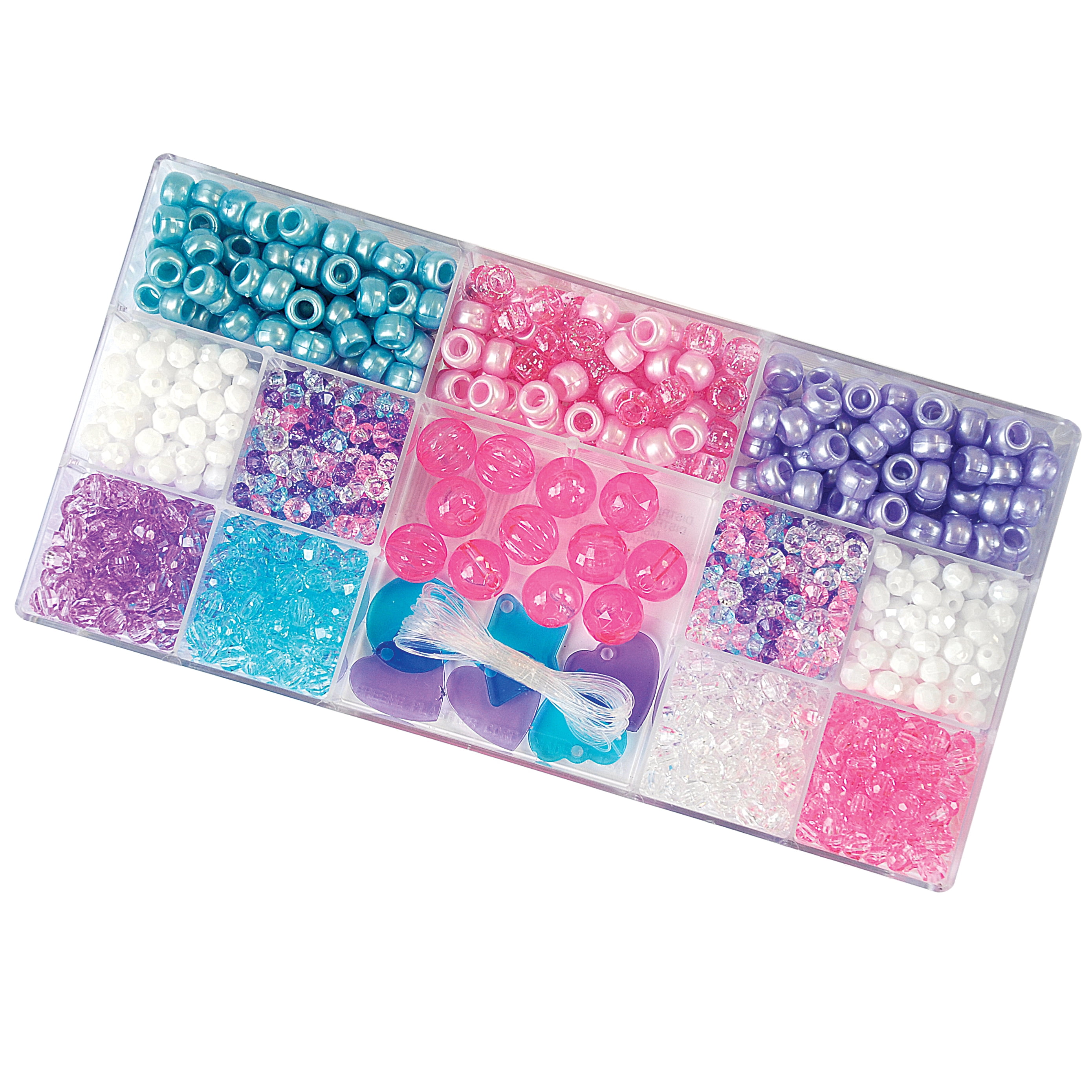 Unicorn Colors Bead Box by Creatology - Plastic Beads for Making ...