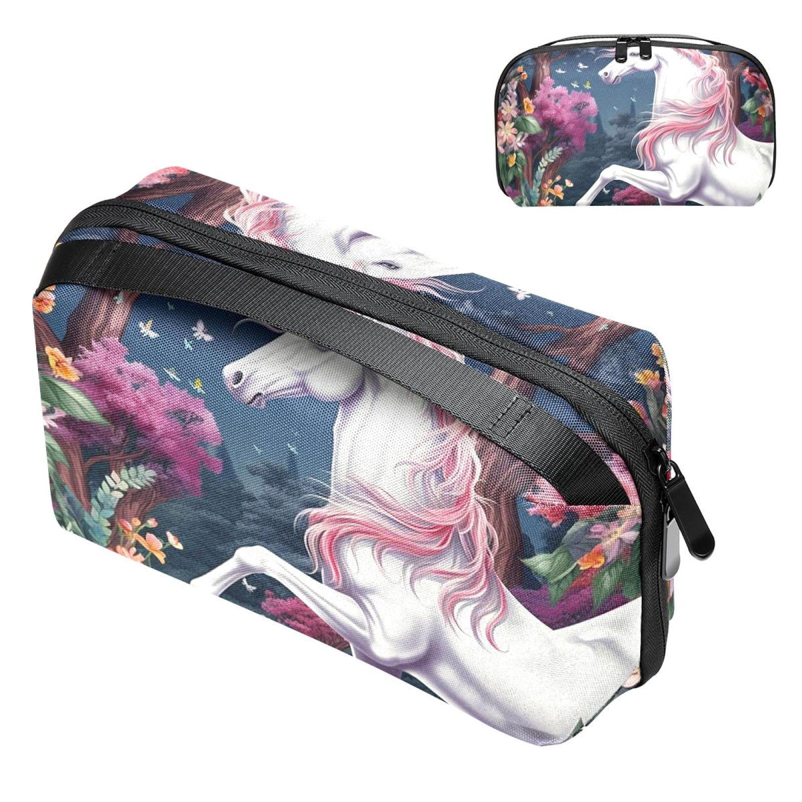 Unicorn Digital Storage Bag Pouch, Waterproof Oxford Cloth Electronic ...