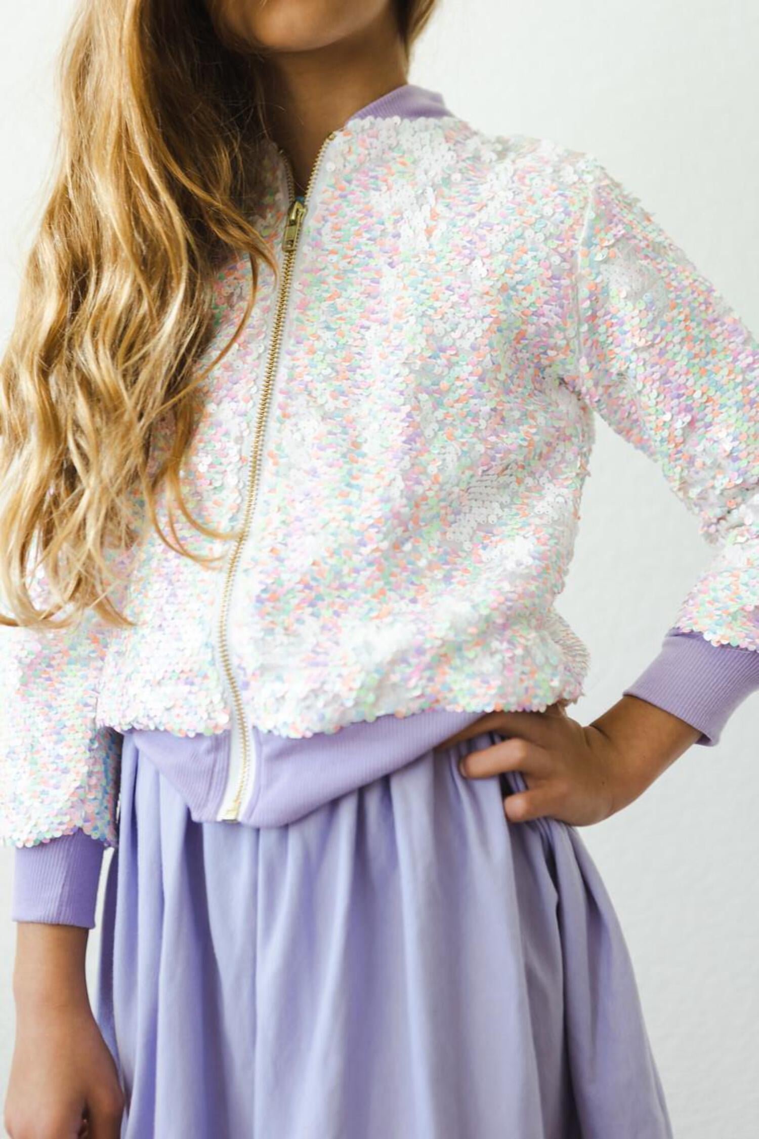 Unicorn Flip Sequin Jacket - Walmart.com
