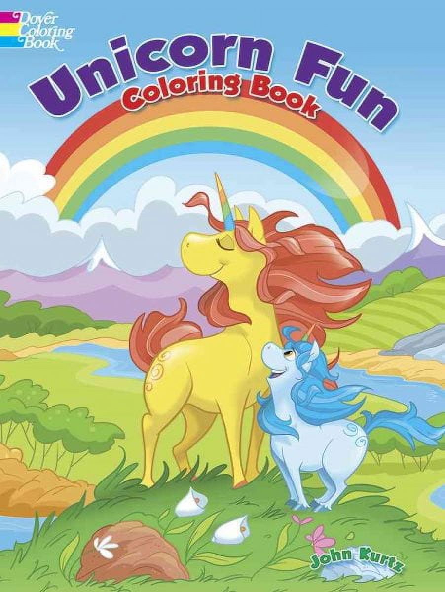 Unicorn Fun Coloring Book - Walmart.com
