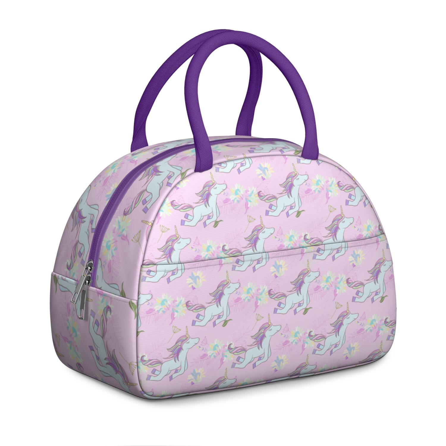 Unicorn Galaxy Lunch Box - Cosmic Rainbow Mane Pattern, Insulated ...