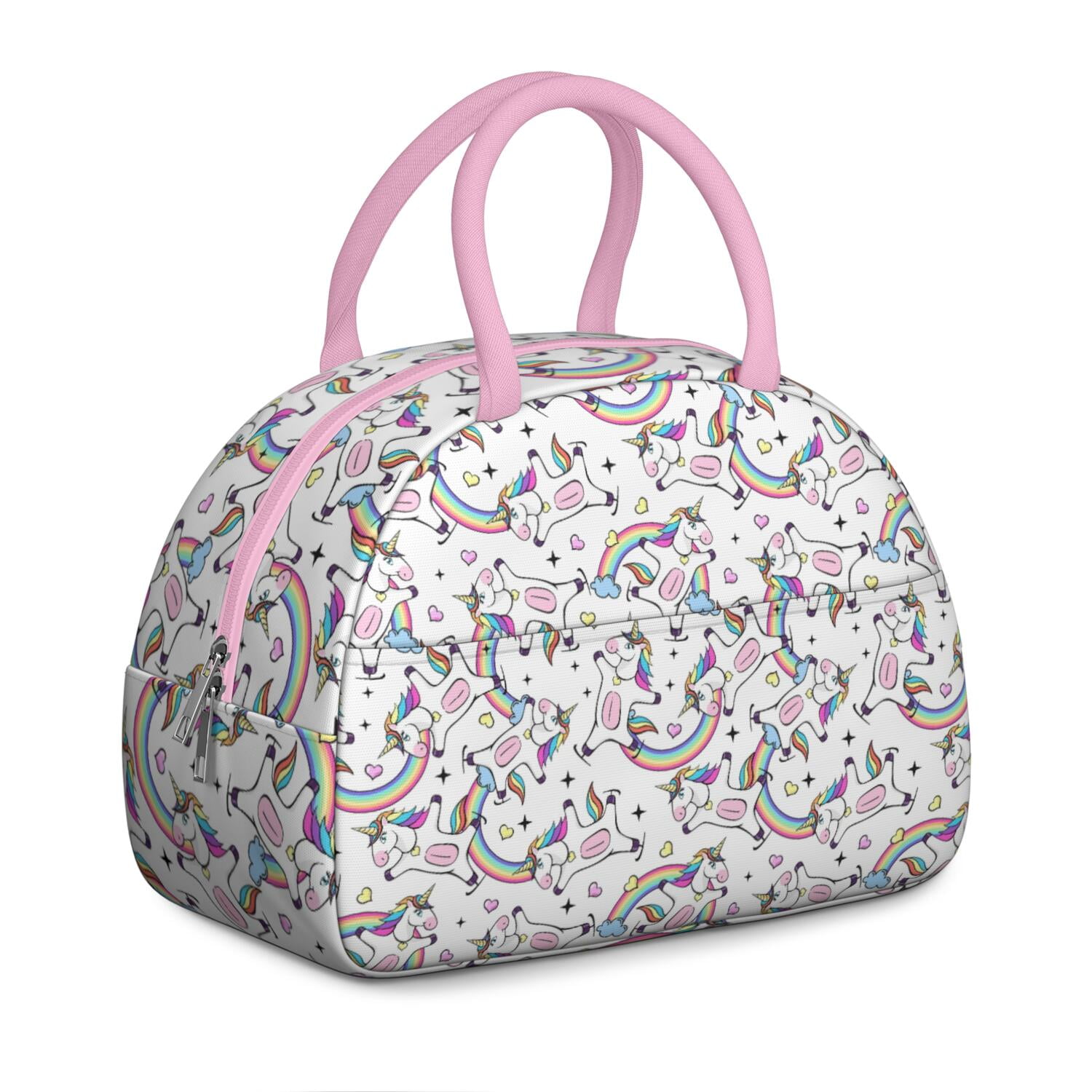 Unicorn Galaxy Lunch Box - Cosmic Rainbow Mane Pattern, Insulated ...