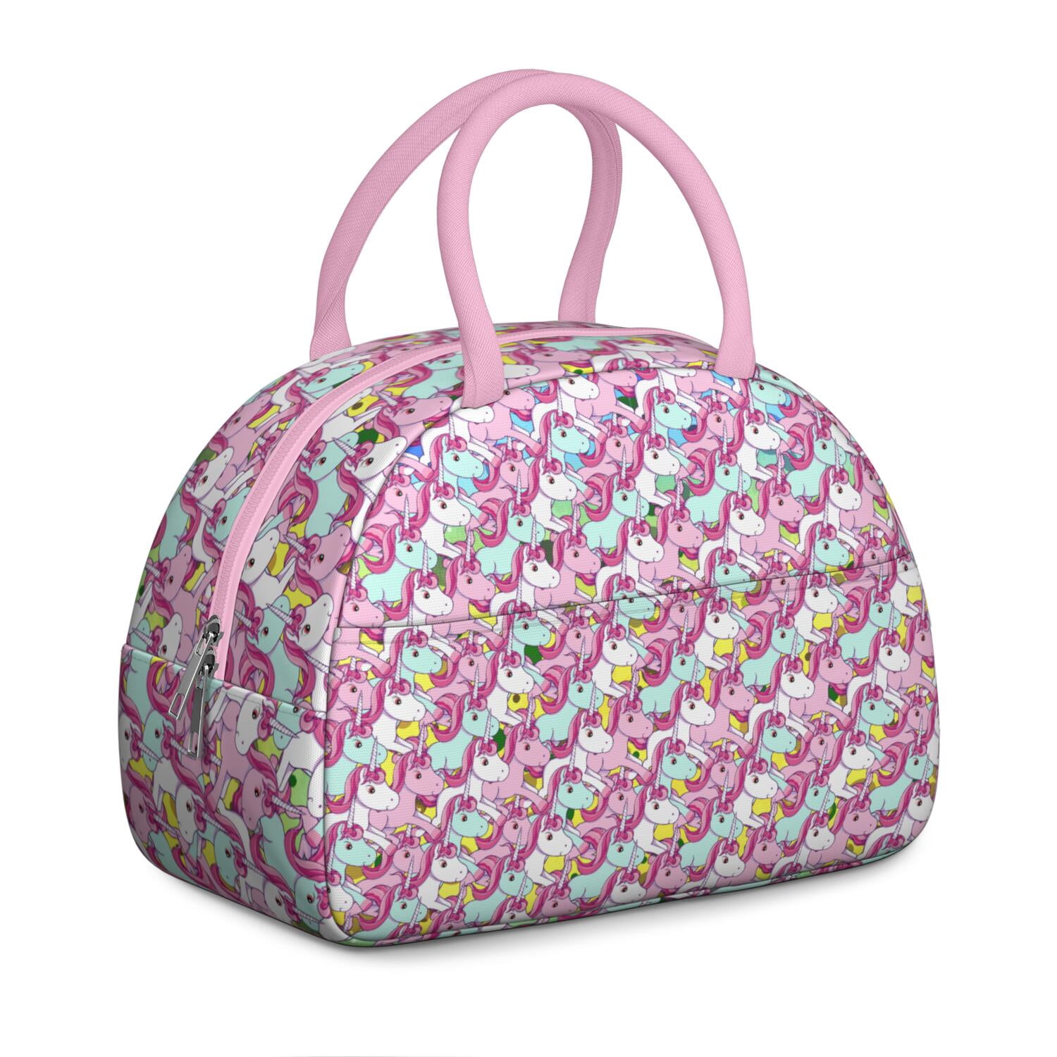Unicorn Galaxy Lunch Box - Cosmic Rainbow Mane Pattern, Insulated ...
