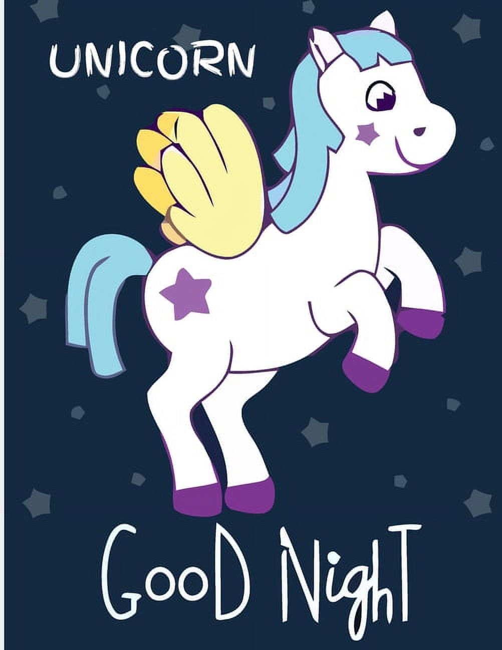 Unicorn Good Night: (Adults Coloring Book) Featuring Various Unicorn ...