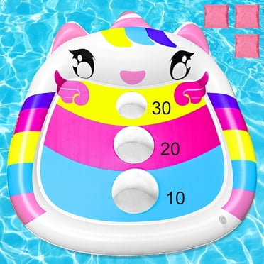 Packed Party 'Spot The Fun' Inflatable Lounger, Pool Float, 62 inch ...
