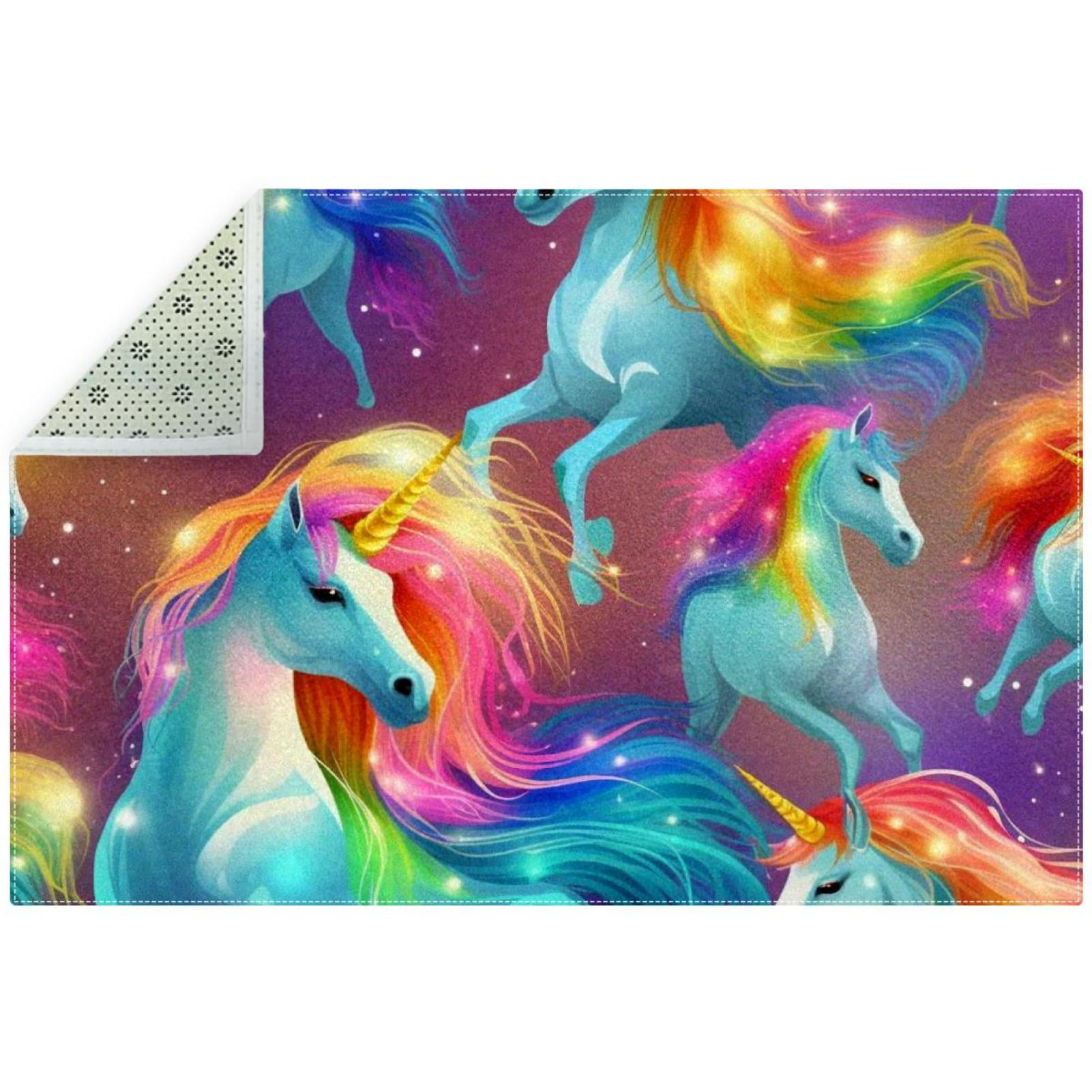 Unicorn Kitchen Mat - Ergonomic Comfort Standing Mat with Right-Angle ...