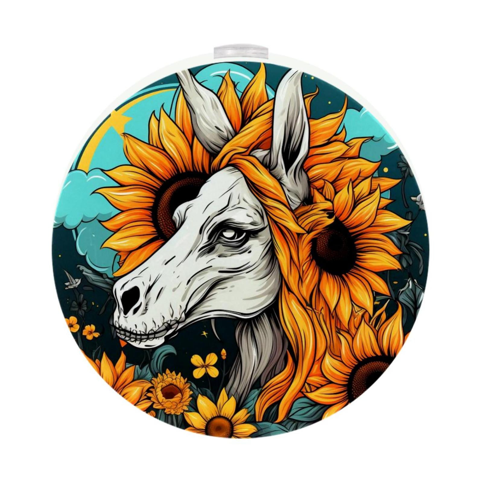 Unicorn LED Round Night Light-2PCS: Compact and Energy-Efficient ...