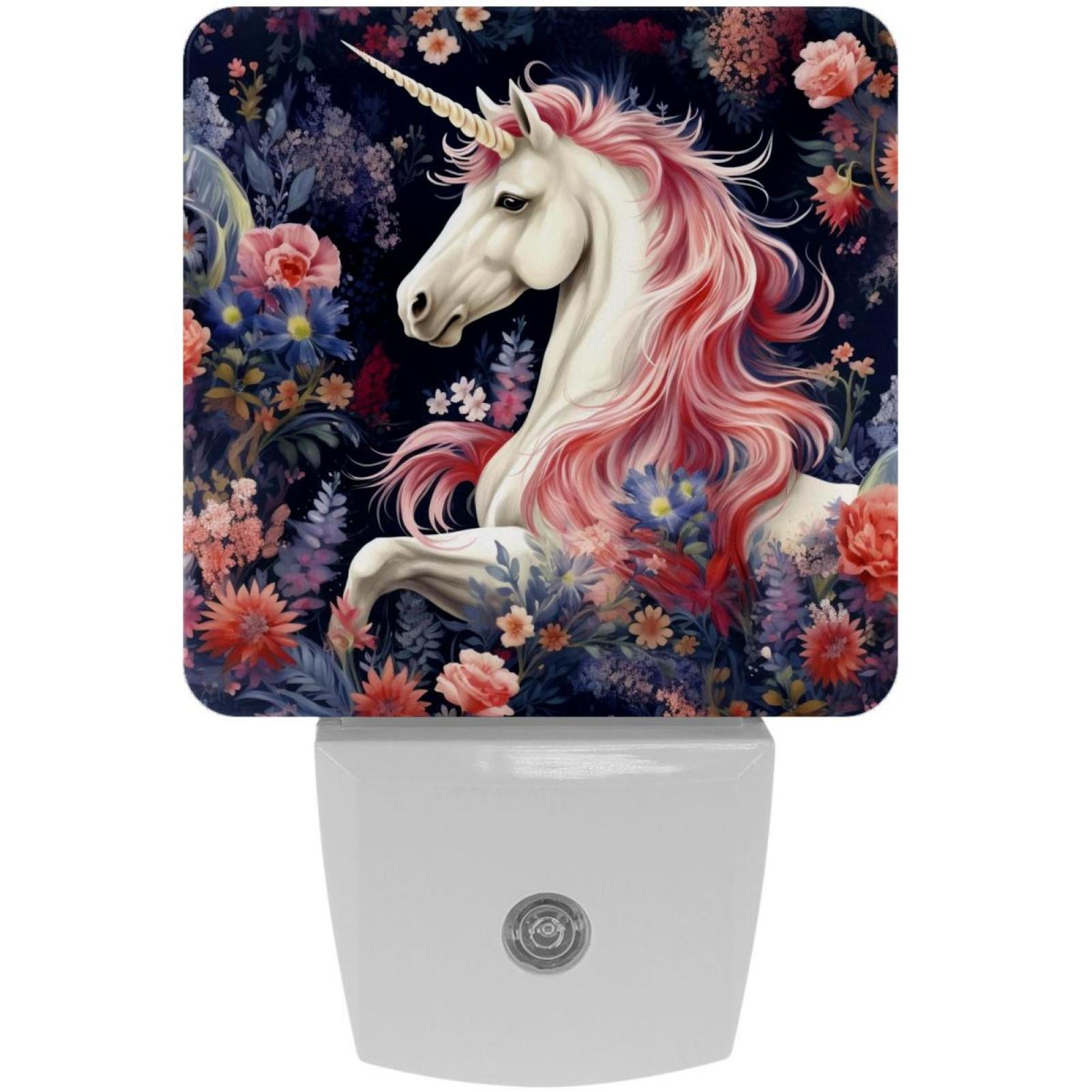 Unicorn LED Square Night Lights - Energy Efficient & Elegant Decorative ...