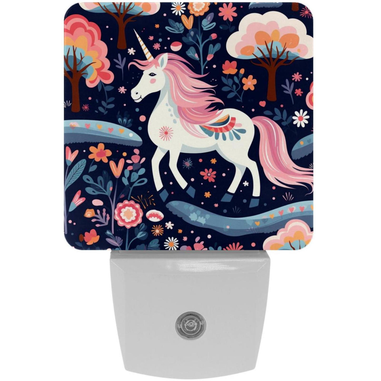 Unicorn LED Square Night Lights - Modern Design, Energy Efficient ...