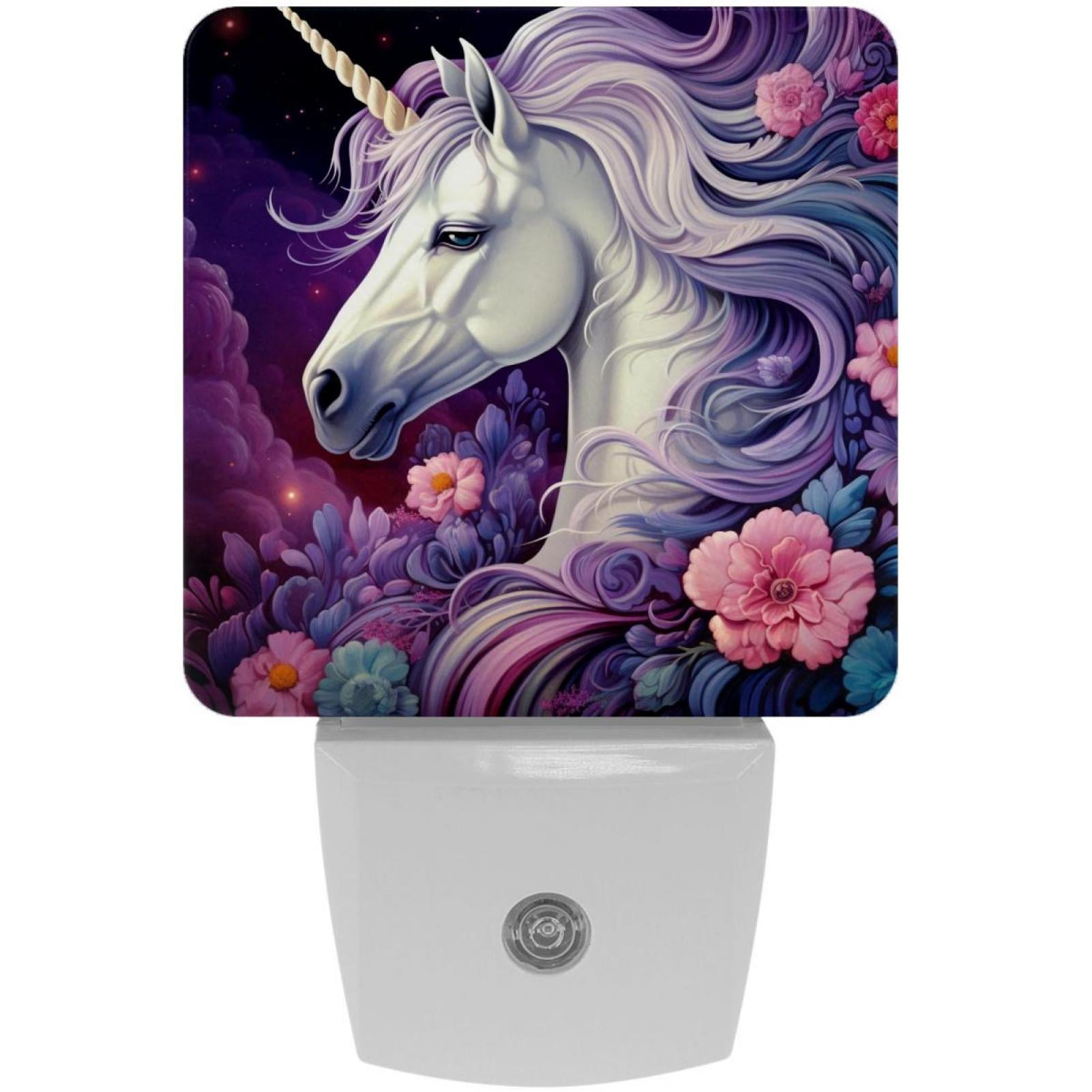 Unicorn LED Square Night Lights - Stylish and Energy-Efficient Room ...