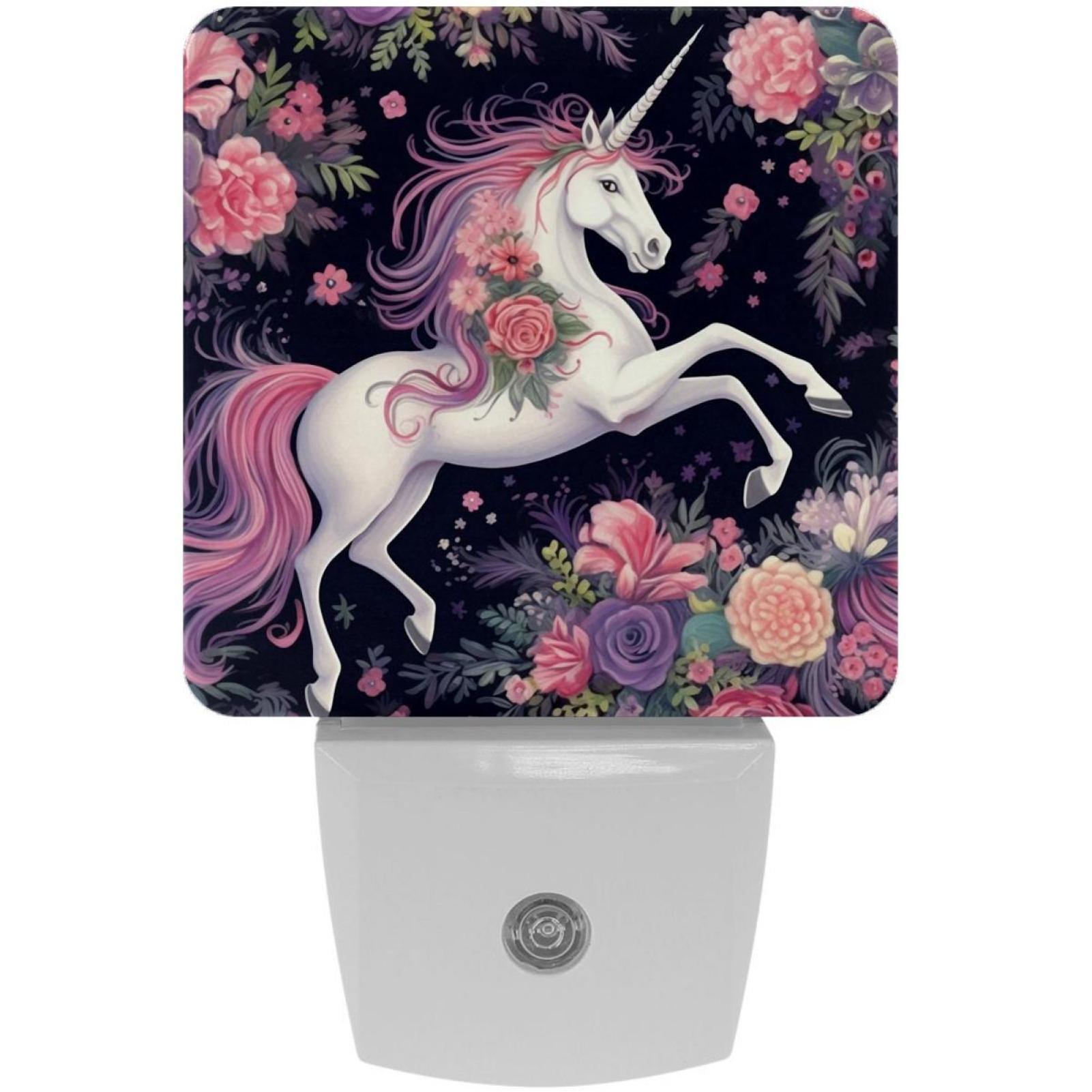Unicorn LED Square Night Lights with Motion Sensor - Modern and Energy ...