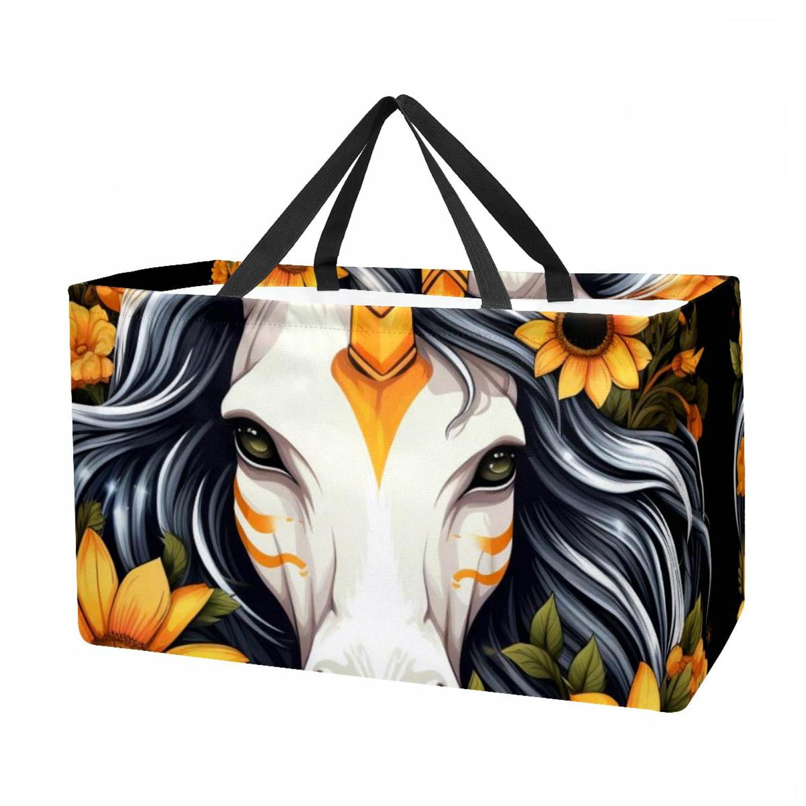 Unicorn Large Capacity Reusable Foldable Oxford Cloth Storage Bins ...