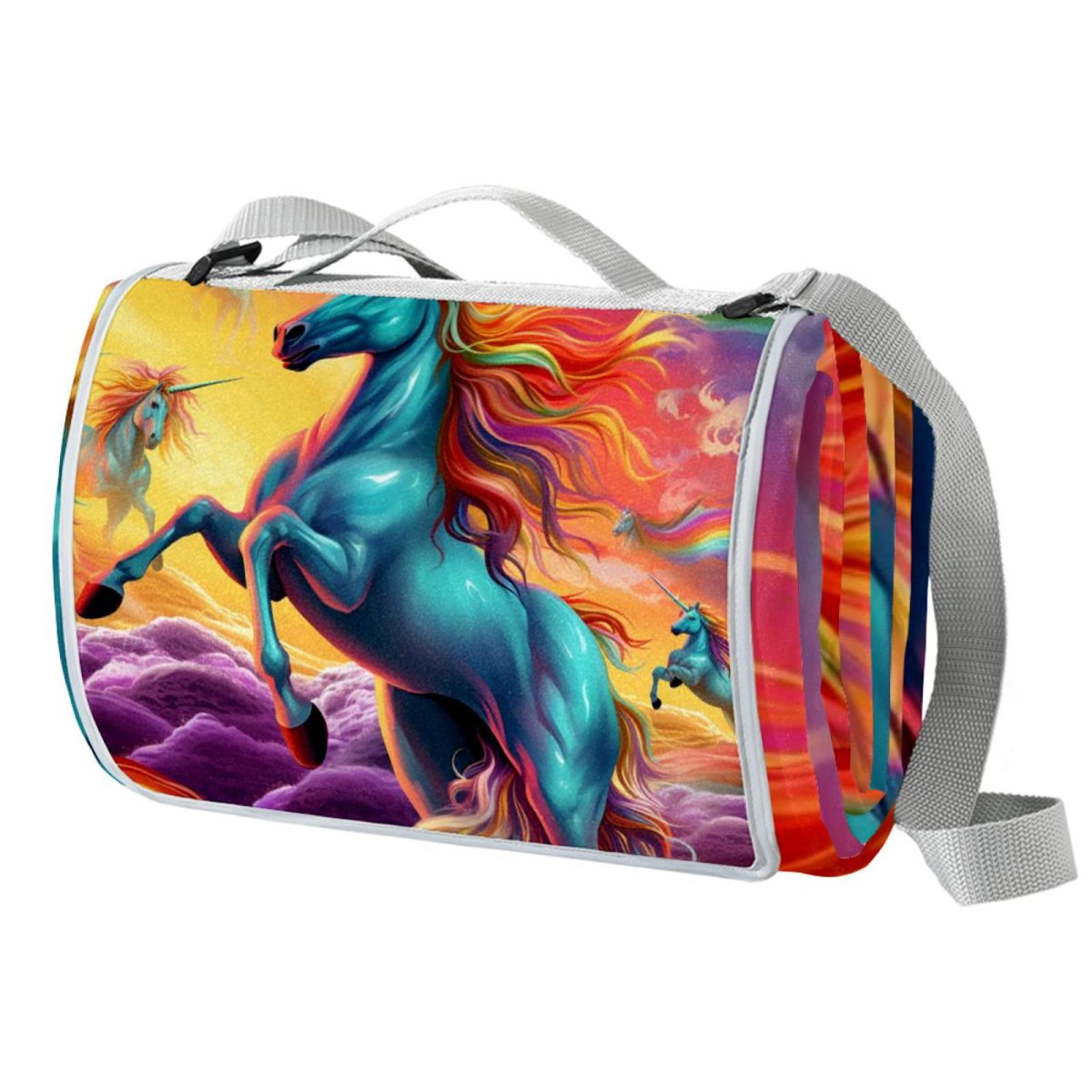 Unicorn Large Picnic Mat for Outdoor Activities & Beach Trips - Durable ...