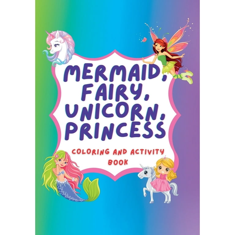 unicorn princess coloring book
