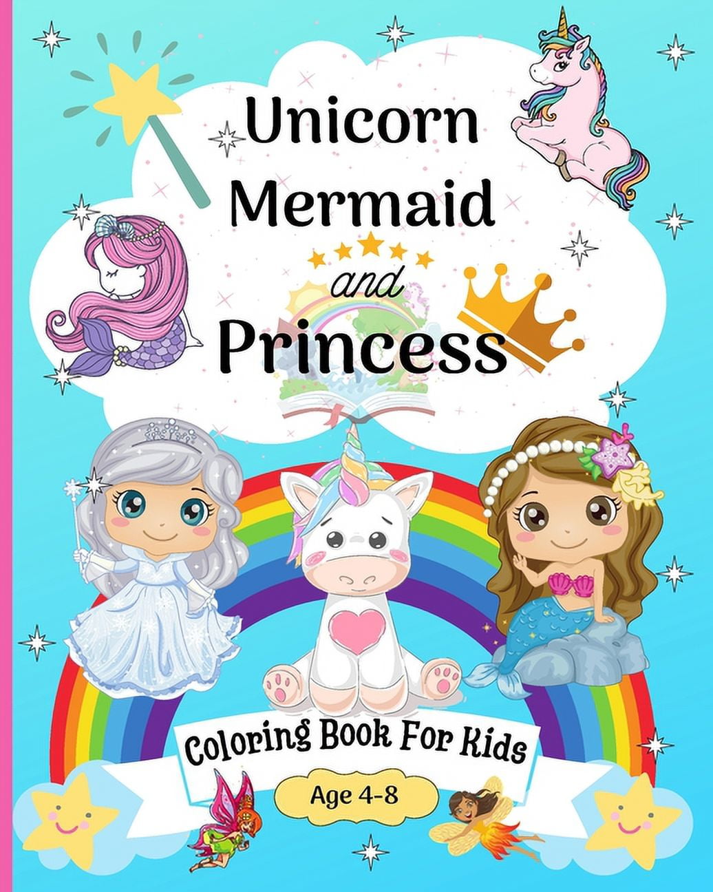 coloring pages mermaid princess