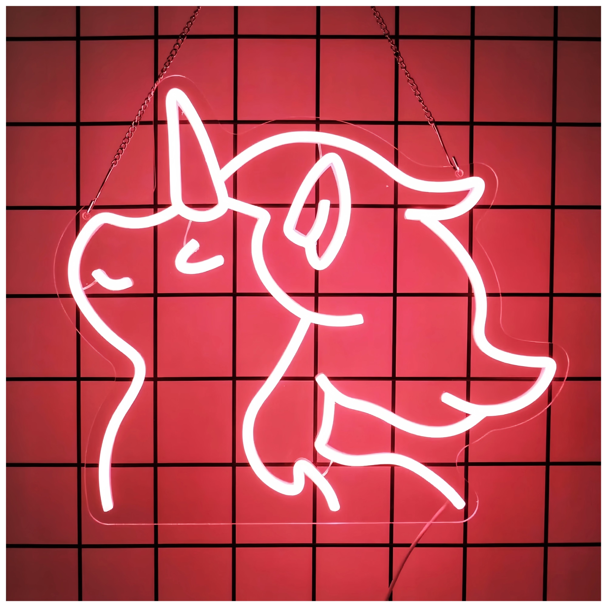 Unicorn Neon Light Sign Dimmable LED Neon Sign For Club Bar Music Room ...