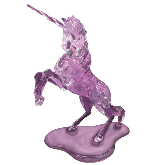 Unicorn Original 3D Crystal Puzzle from BePuzzled, Ages 12 and Up ...