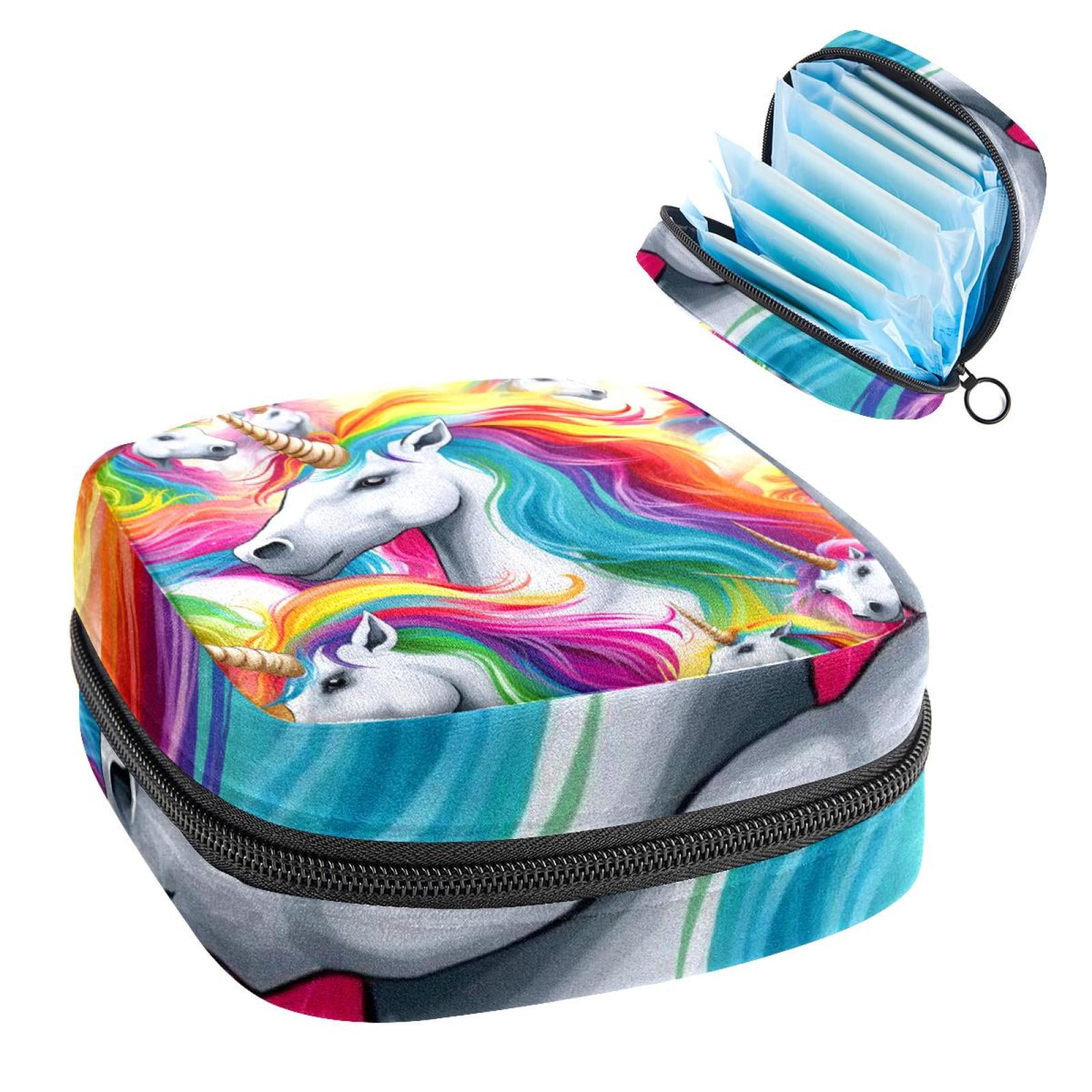 Unicorn Period Pouch: Stylish Sanitary Napkin Bag, Travel Pouch ...