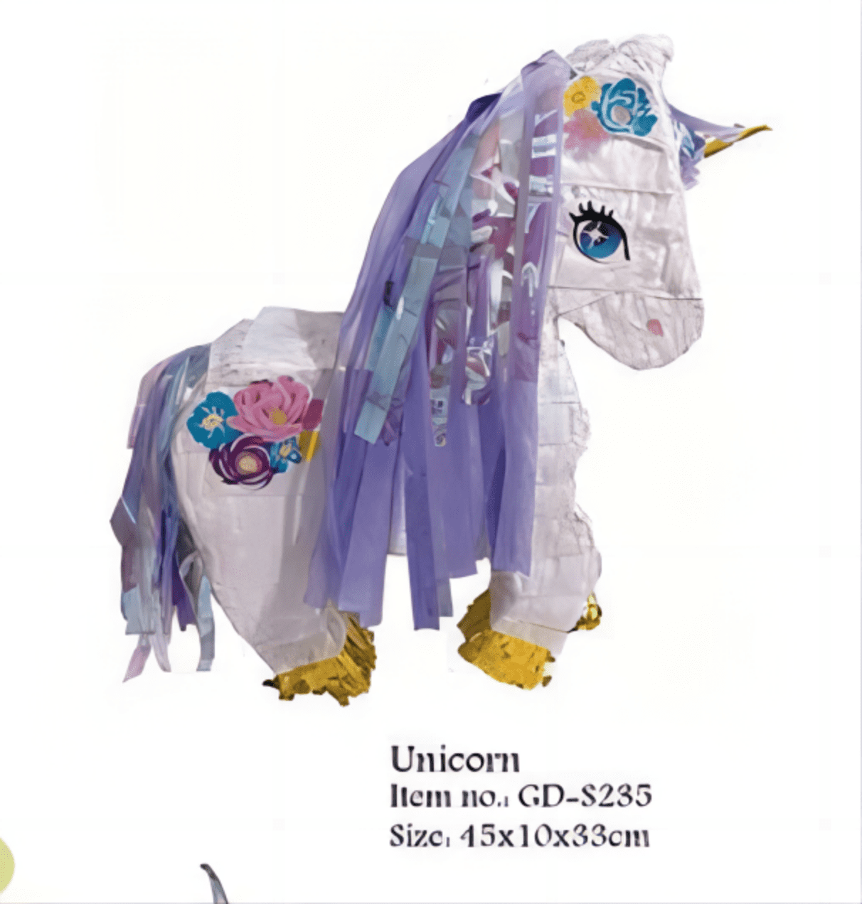 Unicorn Pinata Unicorn Party Supplies Pinata Bundle with Blindfold and ...