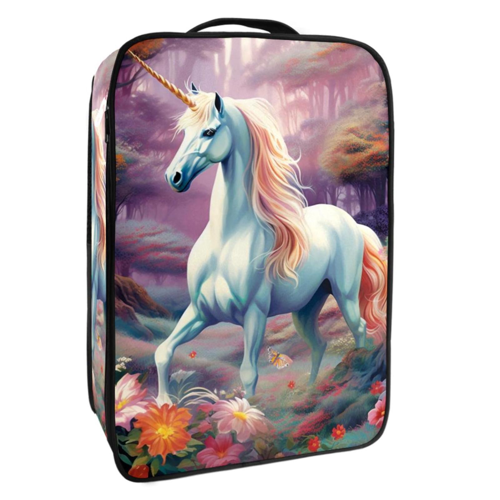 Unicorn Polyester Shoe Box Storage Container - 23x31cm/9x12in - Closet ...