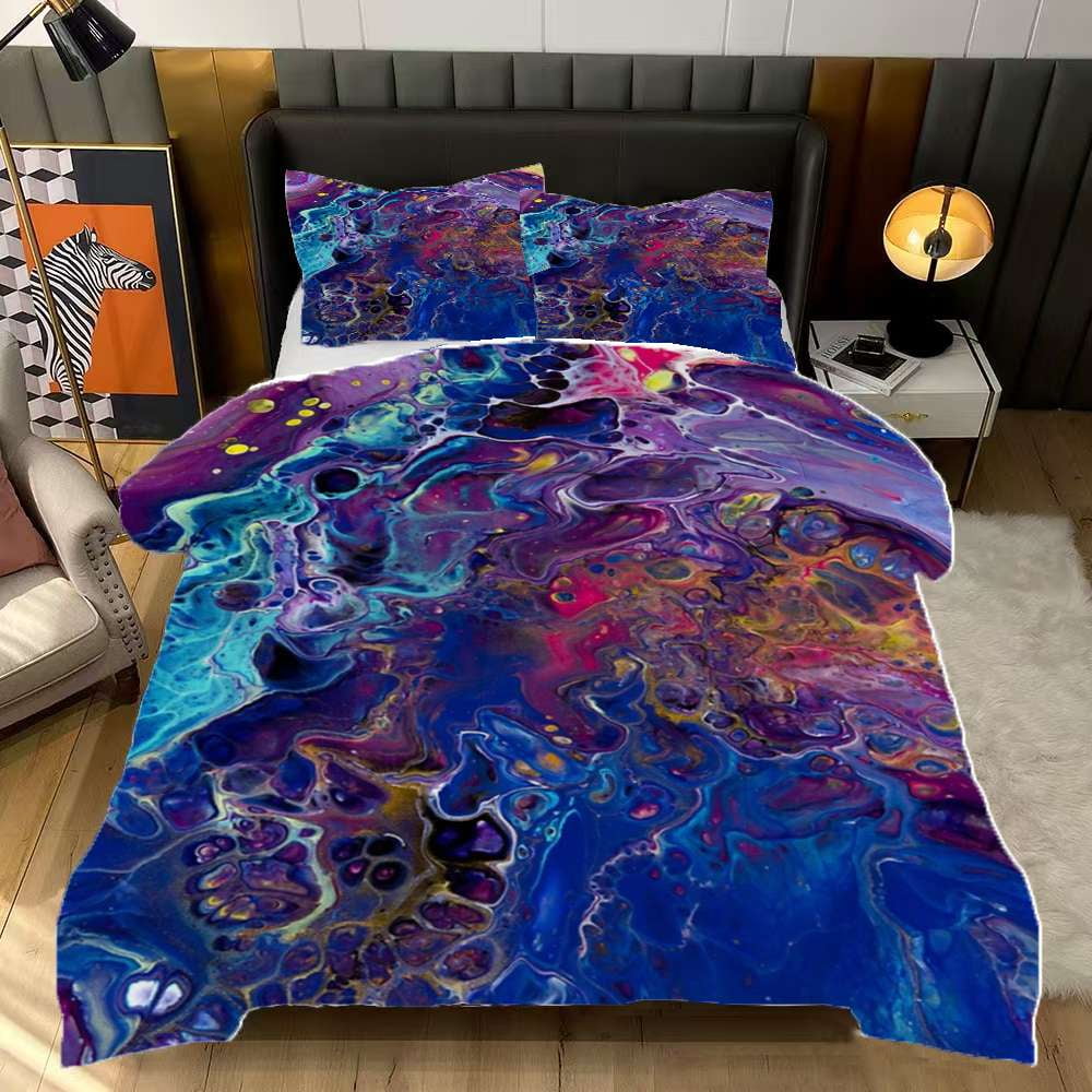 Unicorn Poop Comforter Set King Size Bedding Set For Travl Bedroom ...