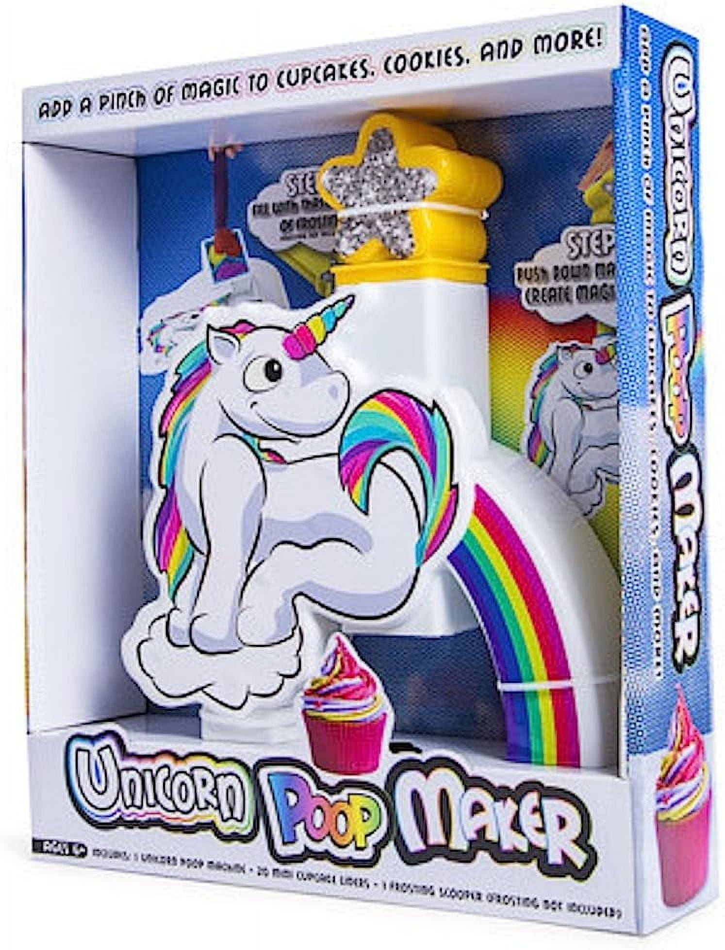 Unicorn Poop Maker Cupcake Frosting Decorating Machine - Walmart.com