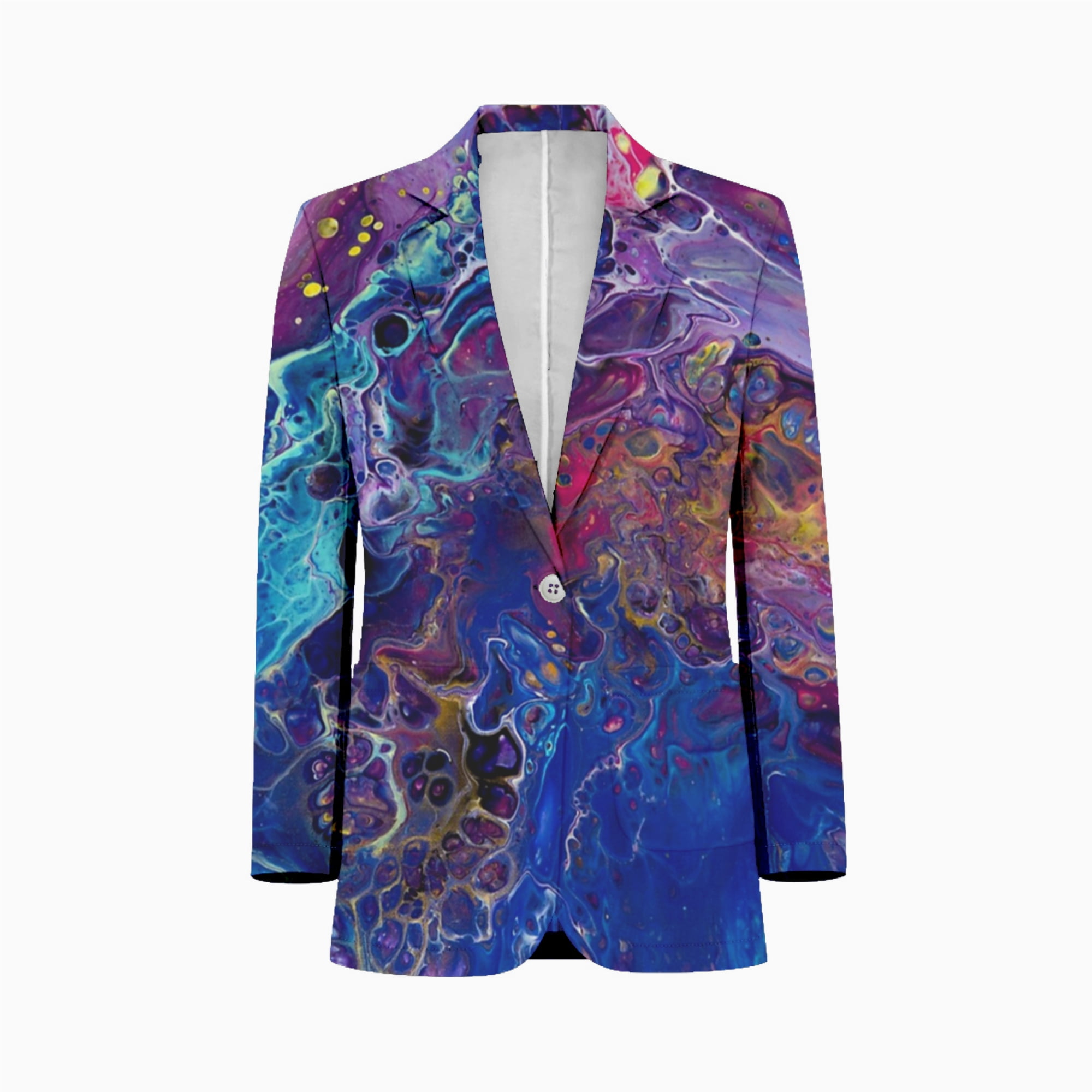 Unicorn Poop Mens Suits Shawl Collar Slim Fit Suit Mens Groom Jacket ...