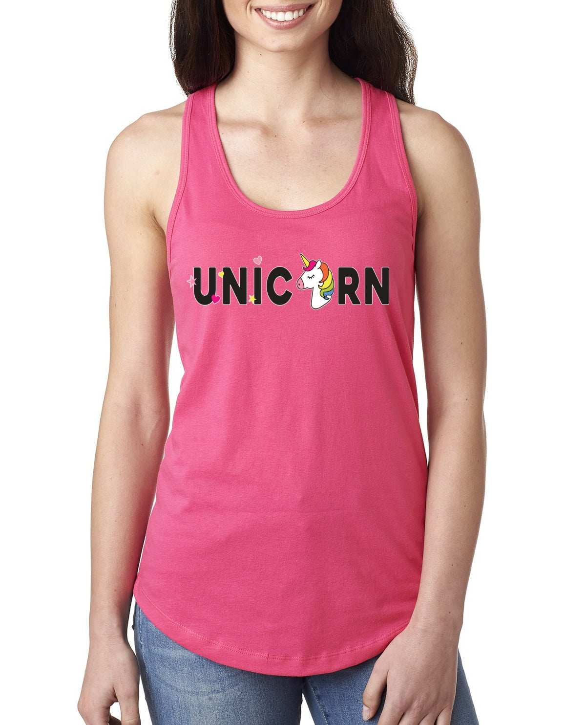 Unicorn Rainbow LGBTQ Pride Month | Womens LGBT Pride Jersey Racerback ...