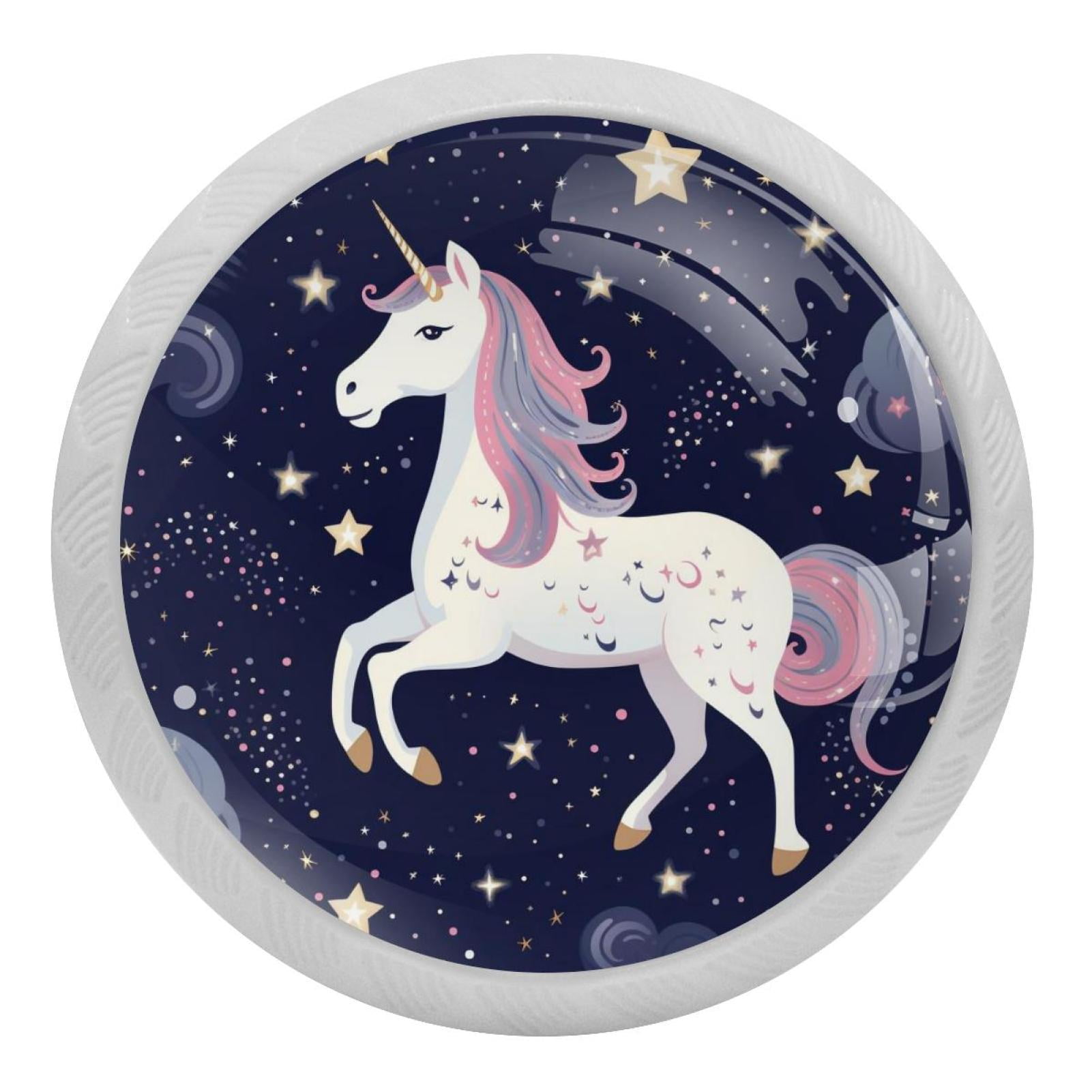 Unicorn Round Glow-in-the-Dark Dresser Hardware Pack: Fluorescent ...