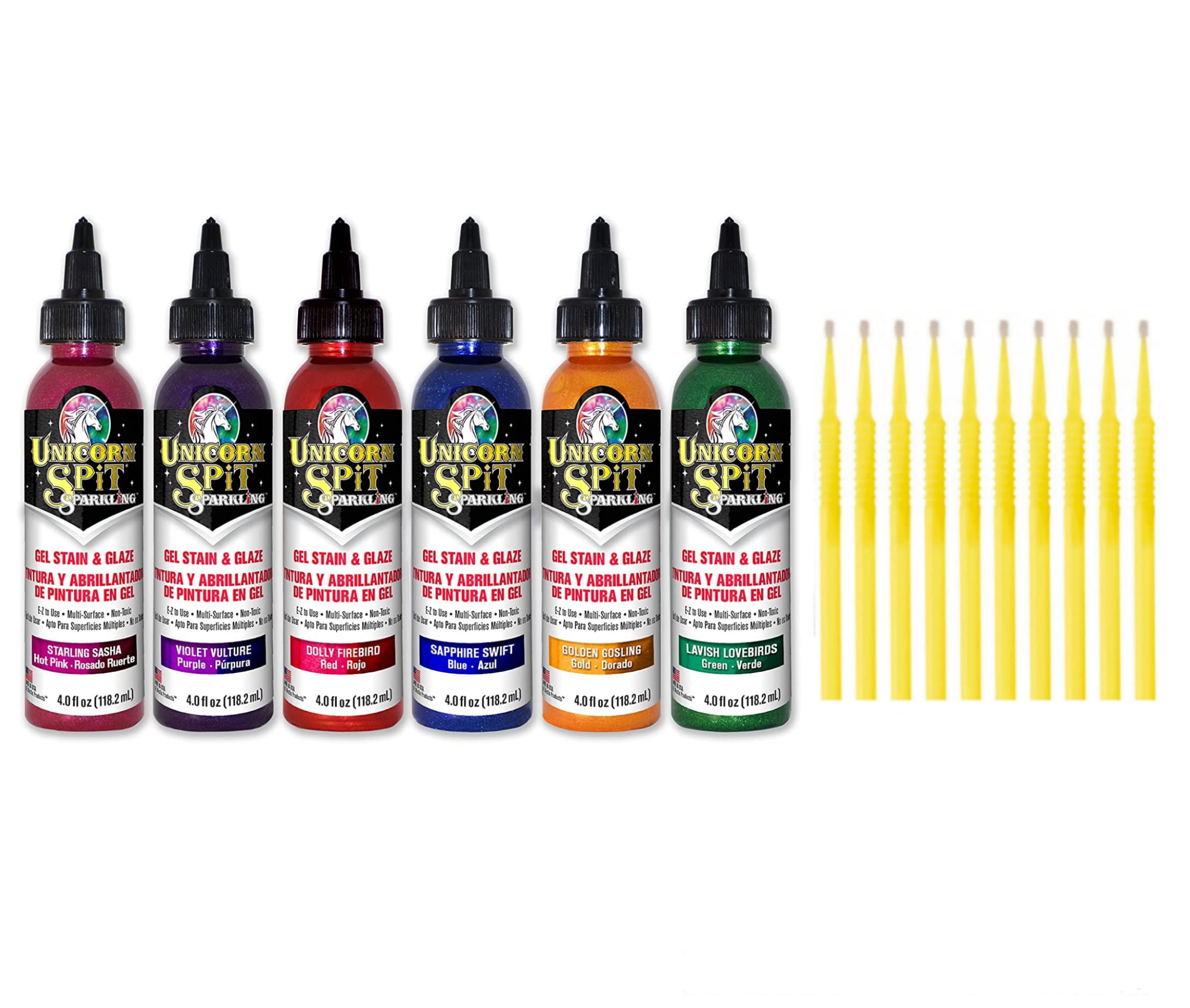 Unicorn SPiT Gel Stain & Glaze in One - 4oz Sparkle Collection - Dolly ...
