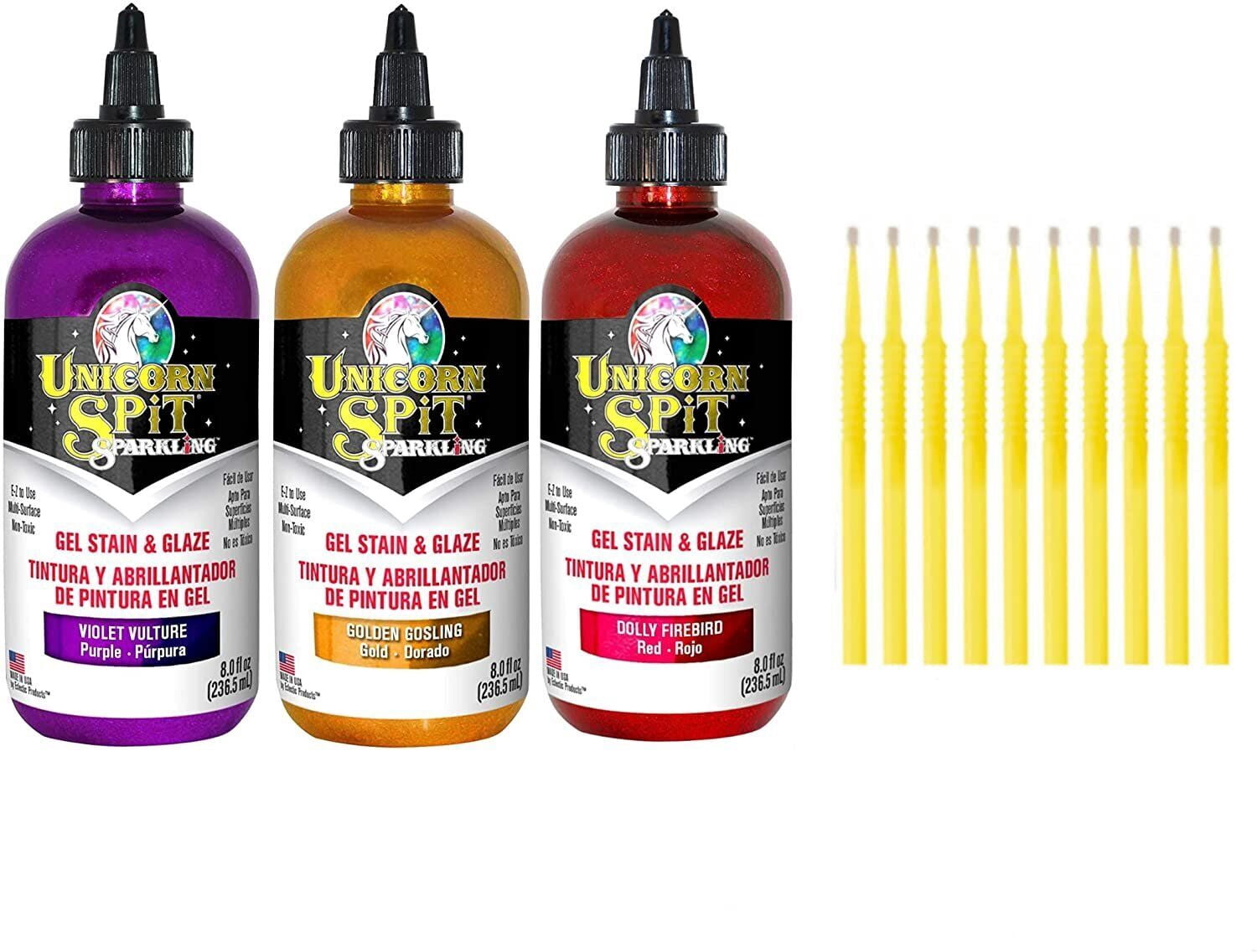 Unicorn SPiT Gel Stain & Glaze in One - Sunset Sparkle Collection ...