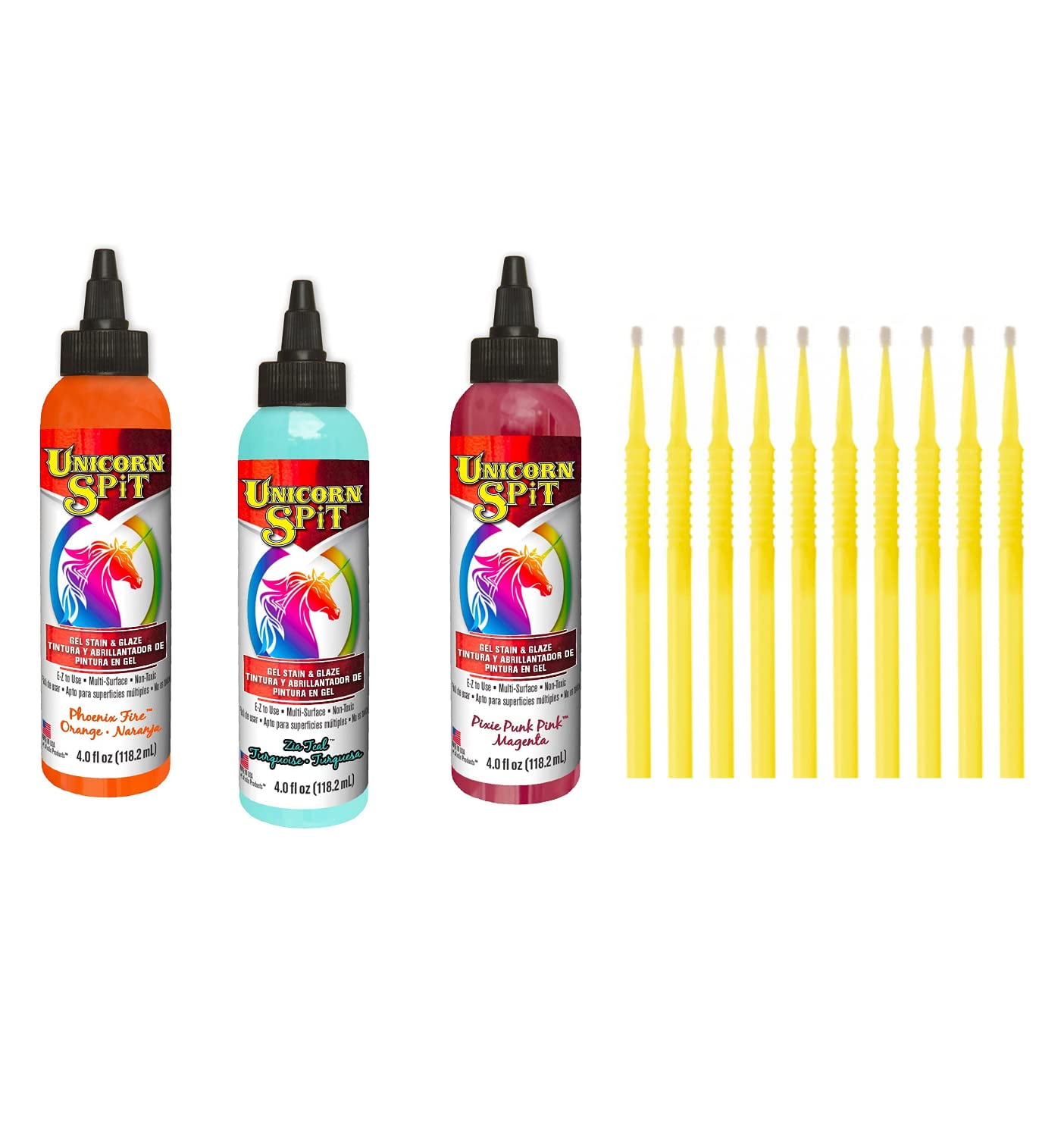 Unicorn SPiT Gel Stain & Glaze Paint in One - 4oz Calypso Collection ...