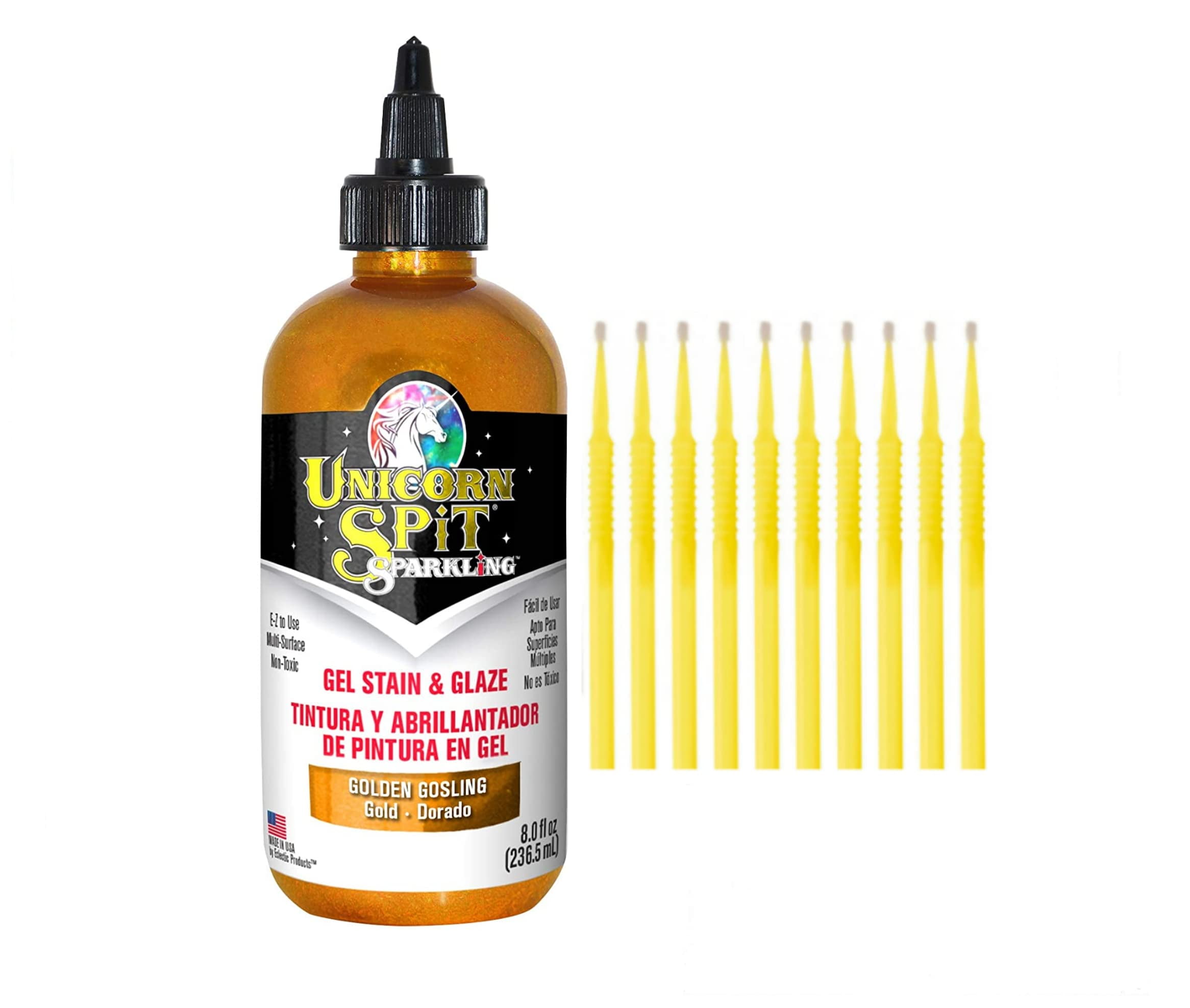 Unicorn SPiT Gel Stain & Glaze in One - 20 Complete Original & Sparkle ...