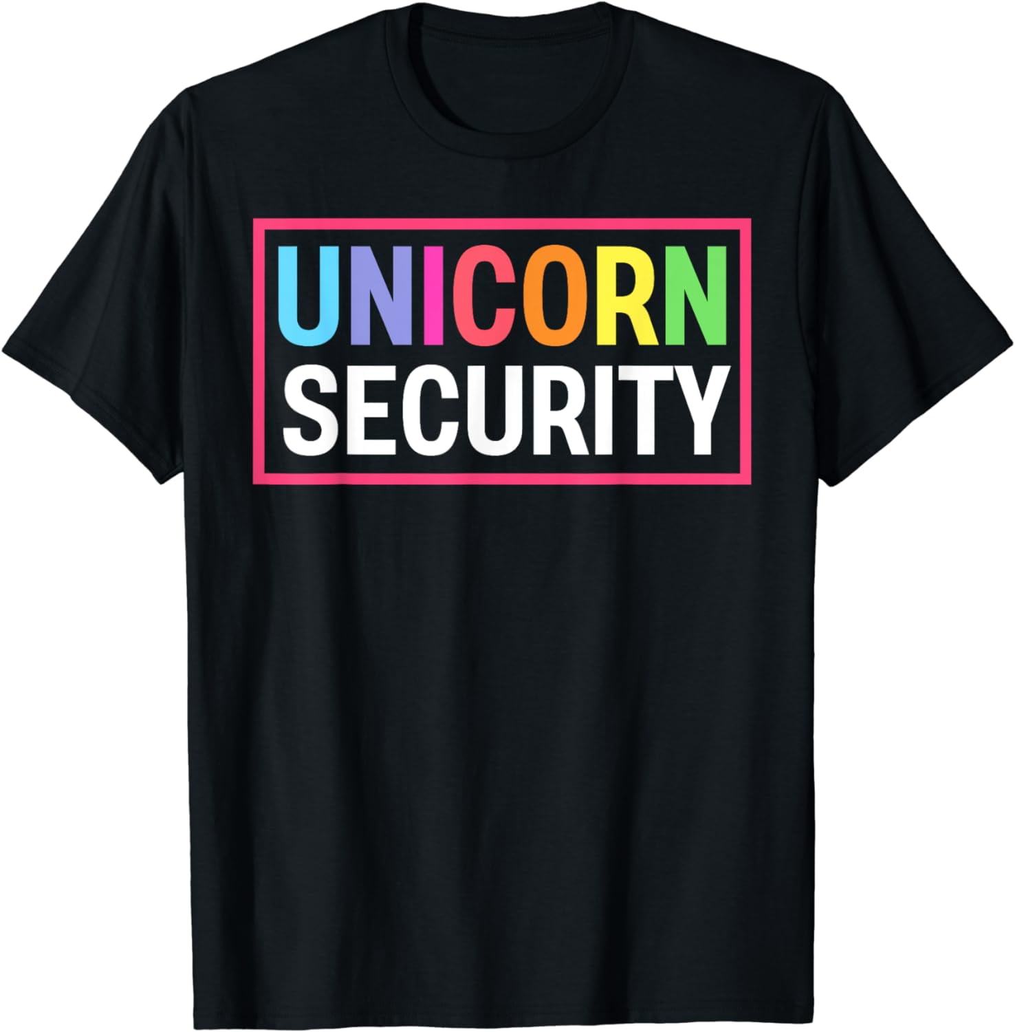Unicorn Security Kids Funny Birthday Party Dad Mom Daughter T-Shirt - Walmart.com