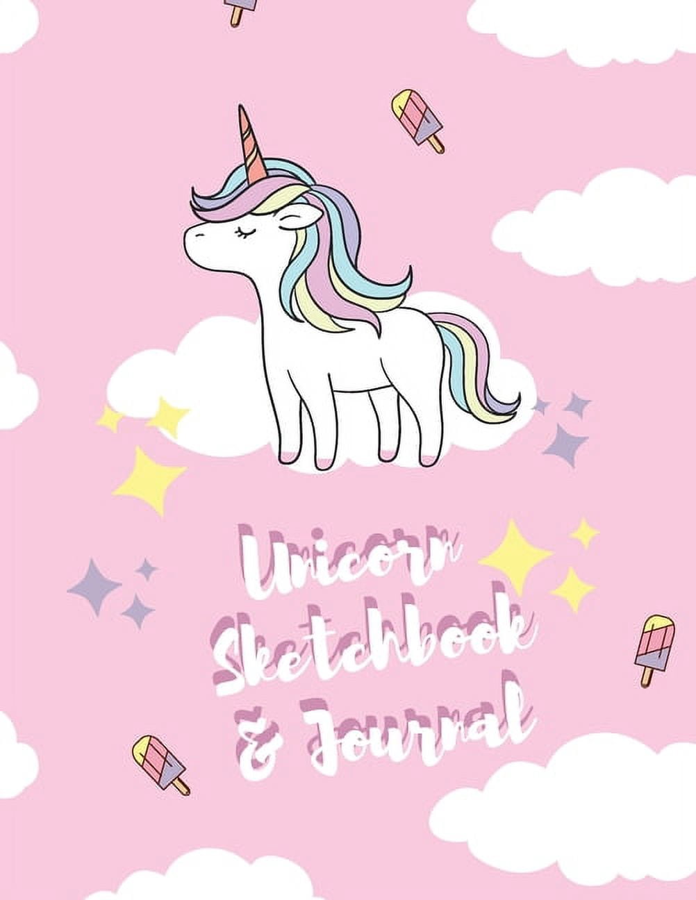 Unicorn Sketchbook and Journal (Paperback) - Walmart.com