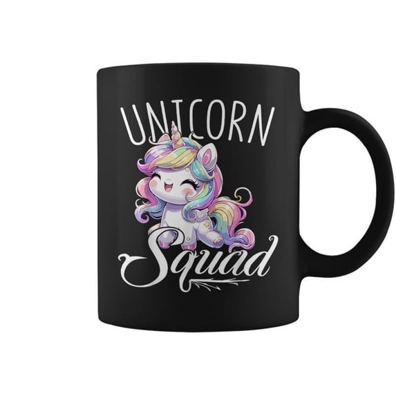 Unicorn Squad Birthday Party Cute Unicorn Coffee Mugs - Walmart.com