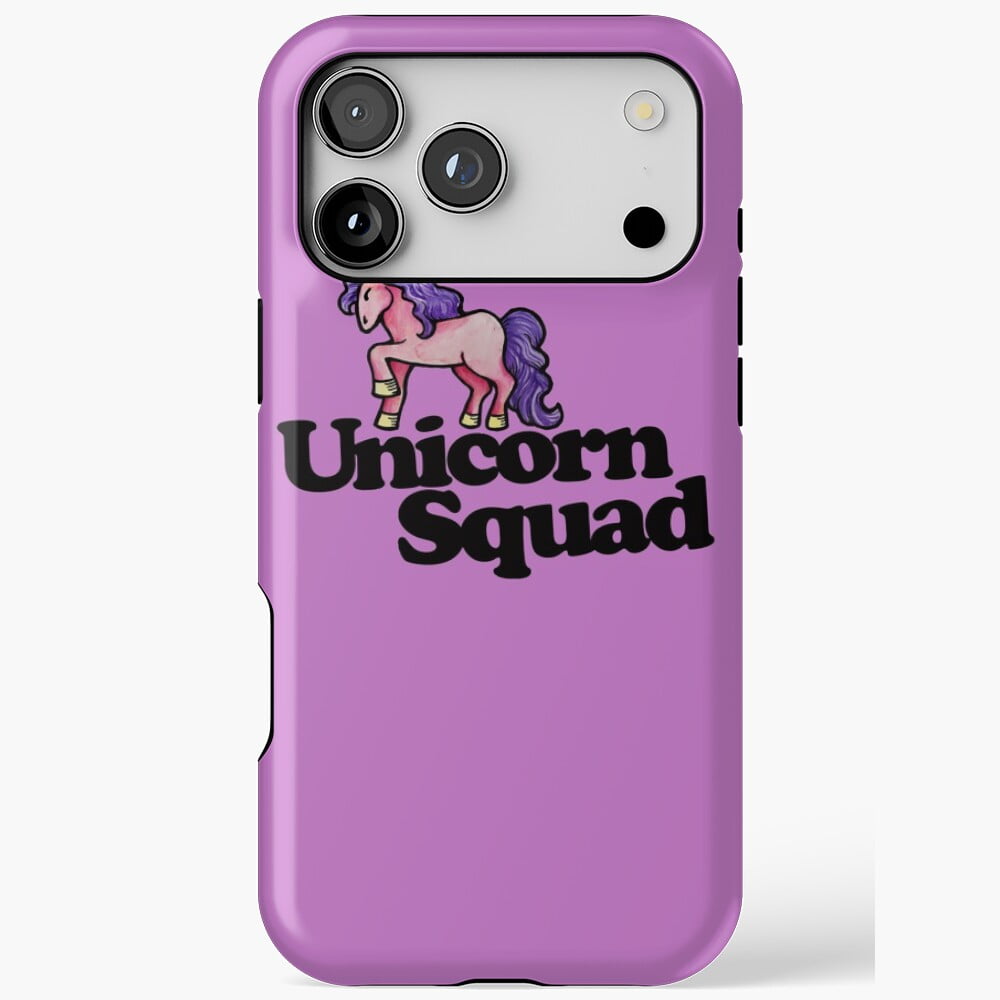 Unicorn Squad Cute Fantasy Cartoon Illustration For iPhone 11-17 Pro ...