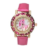 Disney Women's Mini Mouse Watch w/ MOP Dial & Hot Pink Strap MN1227EE ...