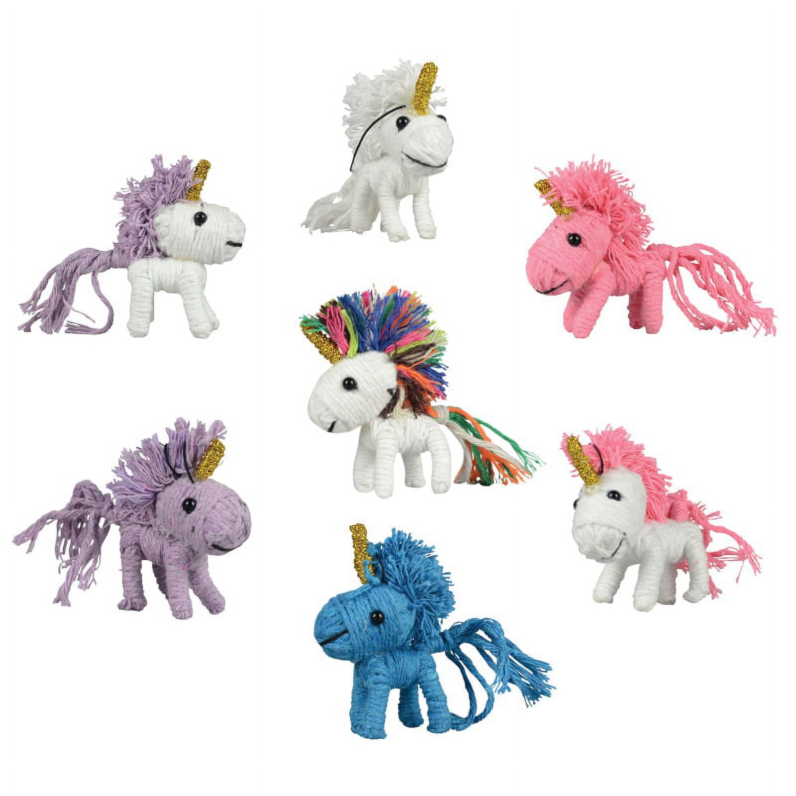 Unicorn String Dolls (5x pcs) - Walmart.com