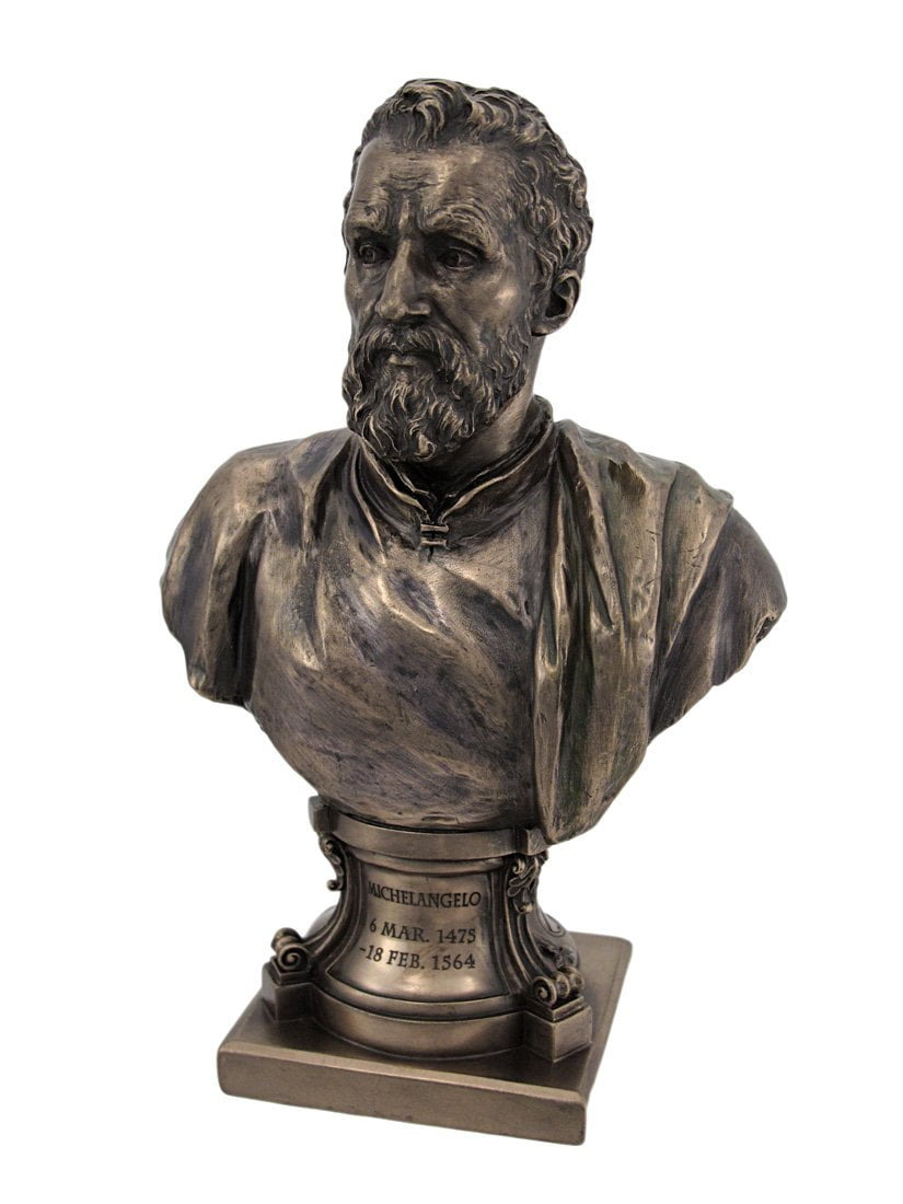 Unicorn Studio Italian Sculptor Artist Michelangelo Buonarroti Figurine ...
