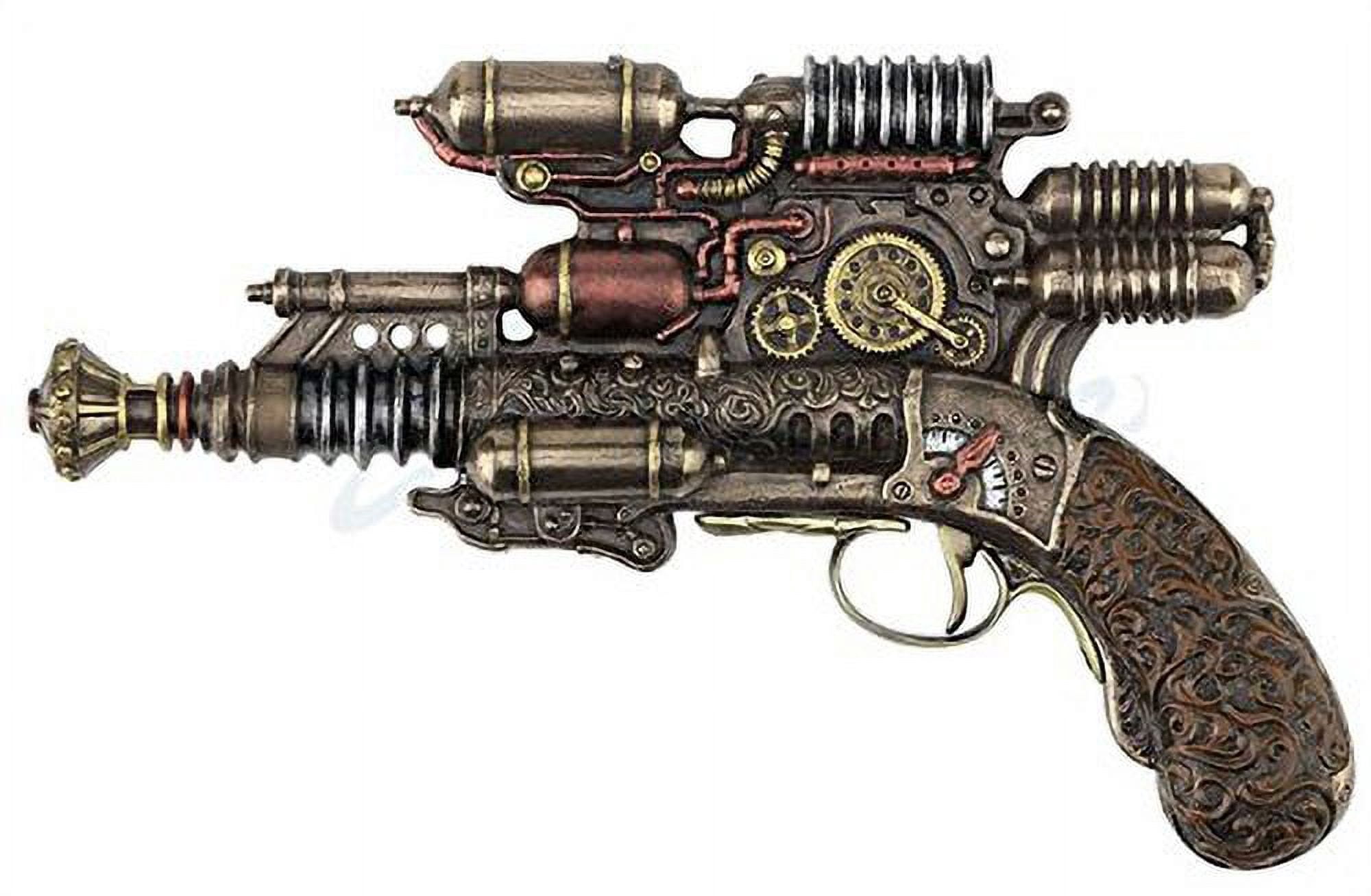 Unicorn Studio Veronese Steampunk Gauss Coil Dummy Pistol Statue 10.5 ...