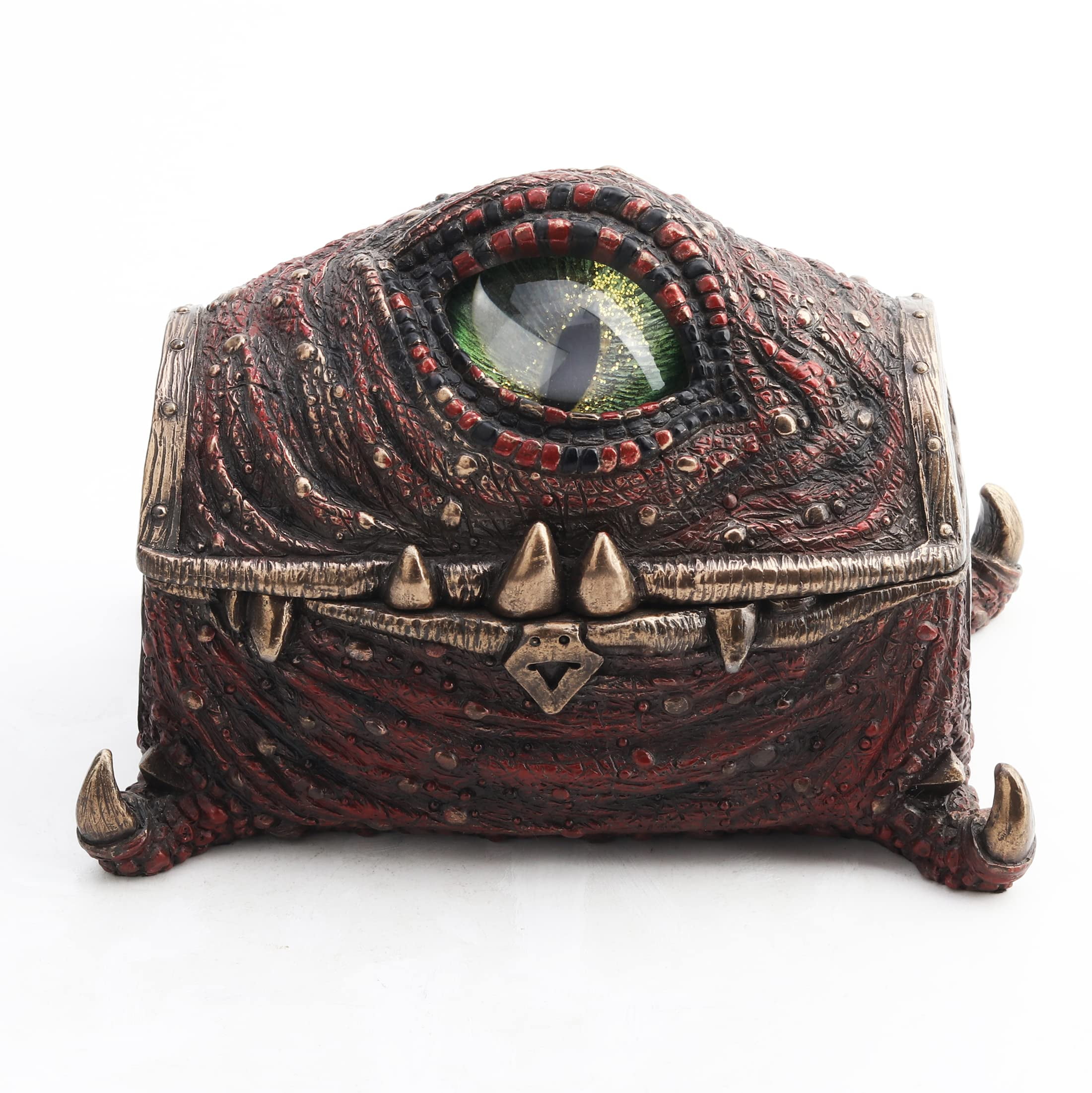 Unicorn Studios WU76860A4 Mimic Chest Dragon Eye Trinket Box - Walmart.com